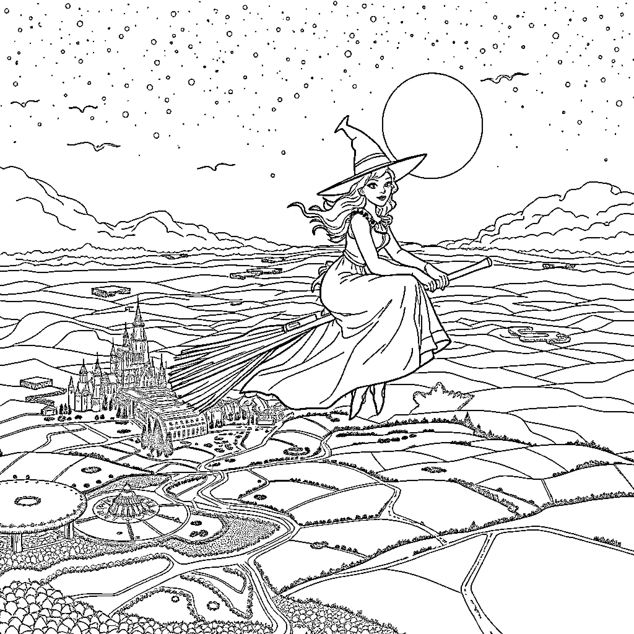 Best Elphaba Coloring Pages (Free Printable PDF)