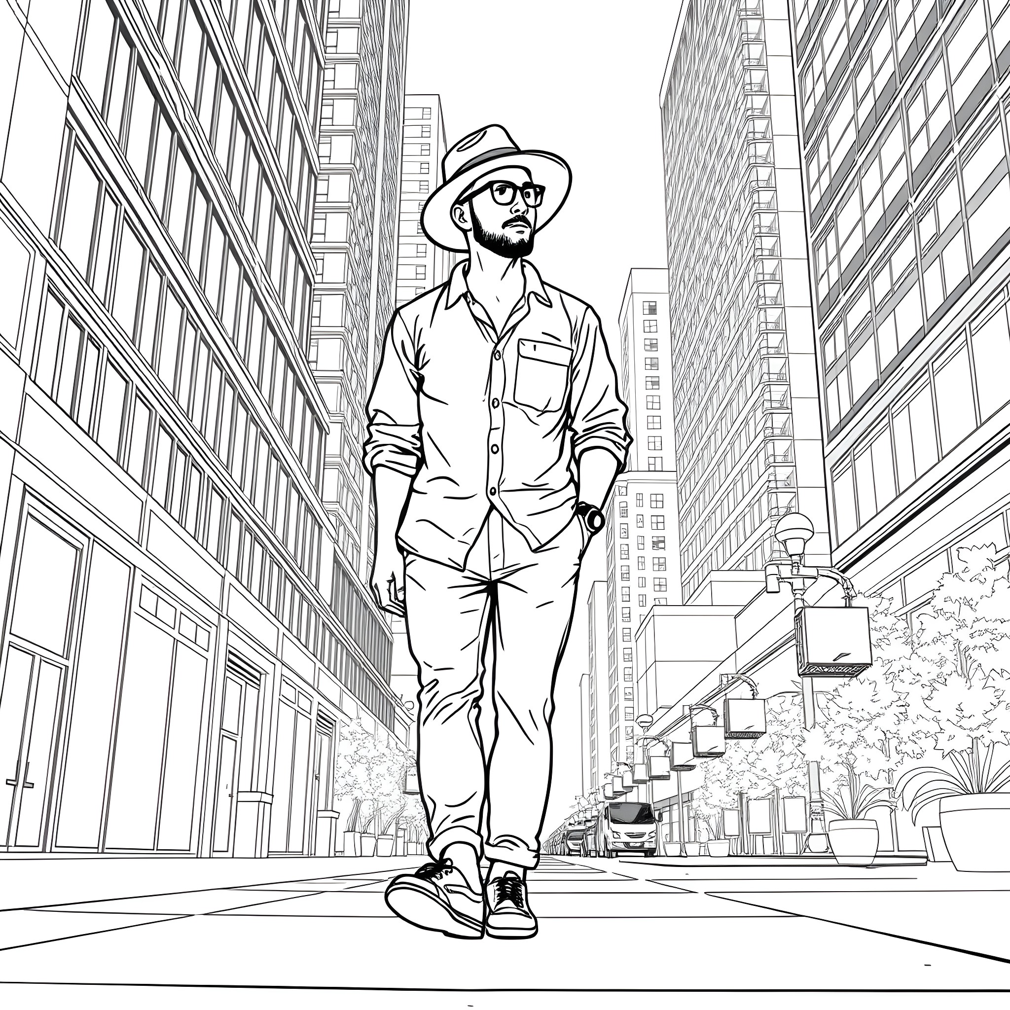 174 Best Man Coloring Pages (Free Printable PDFs)