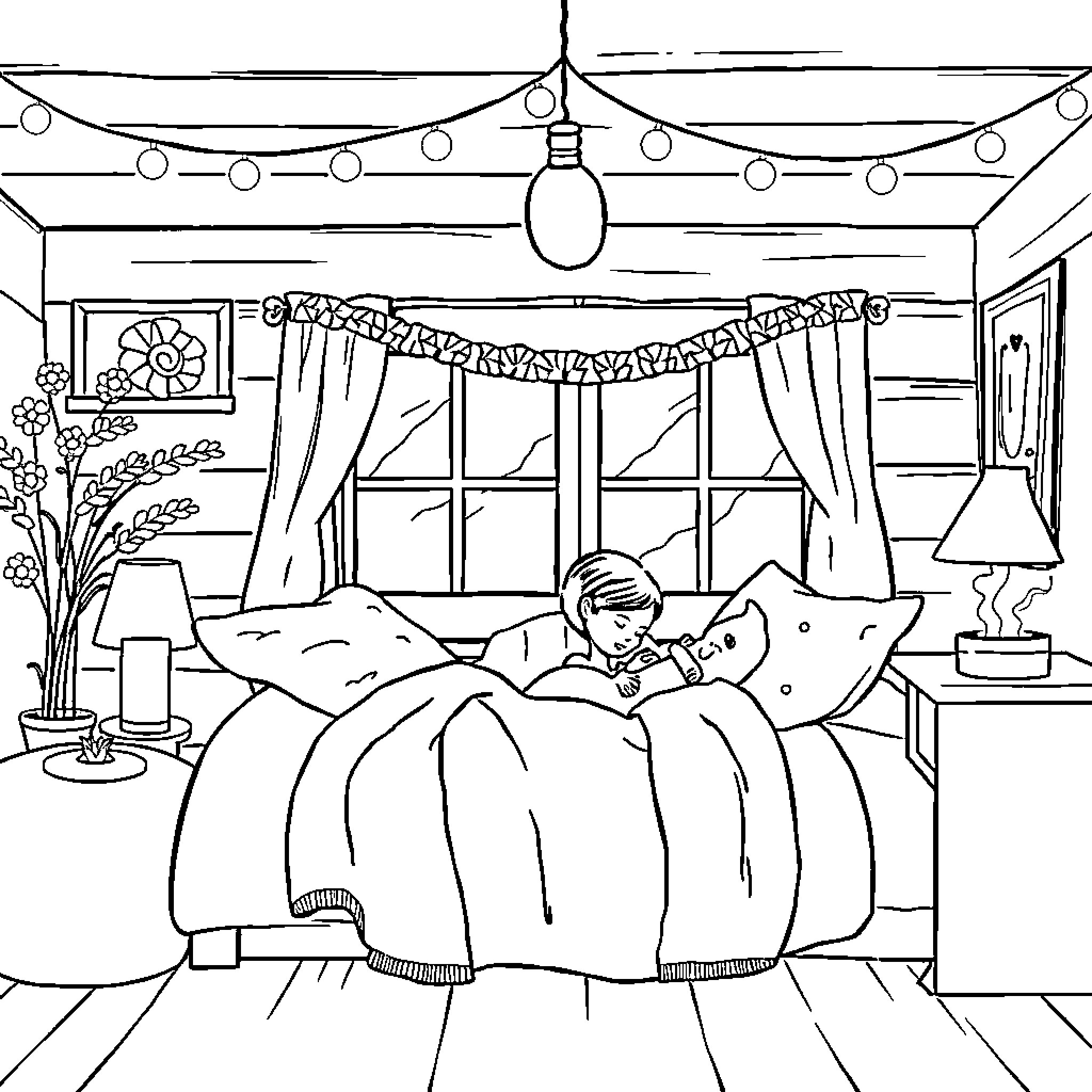 Best Home Birth Coloring Pages (Free Printable PDF)