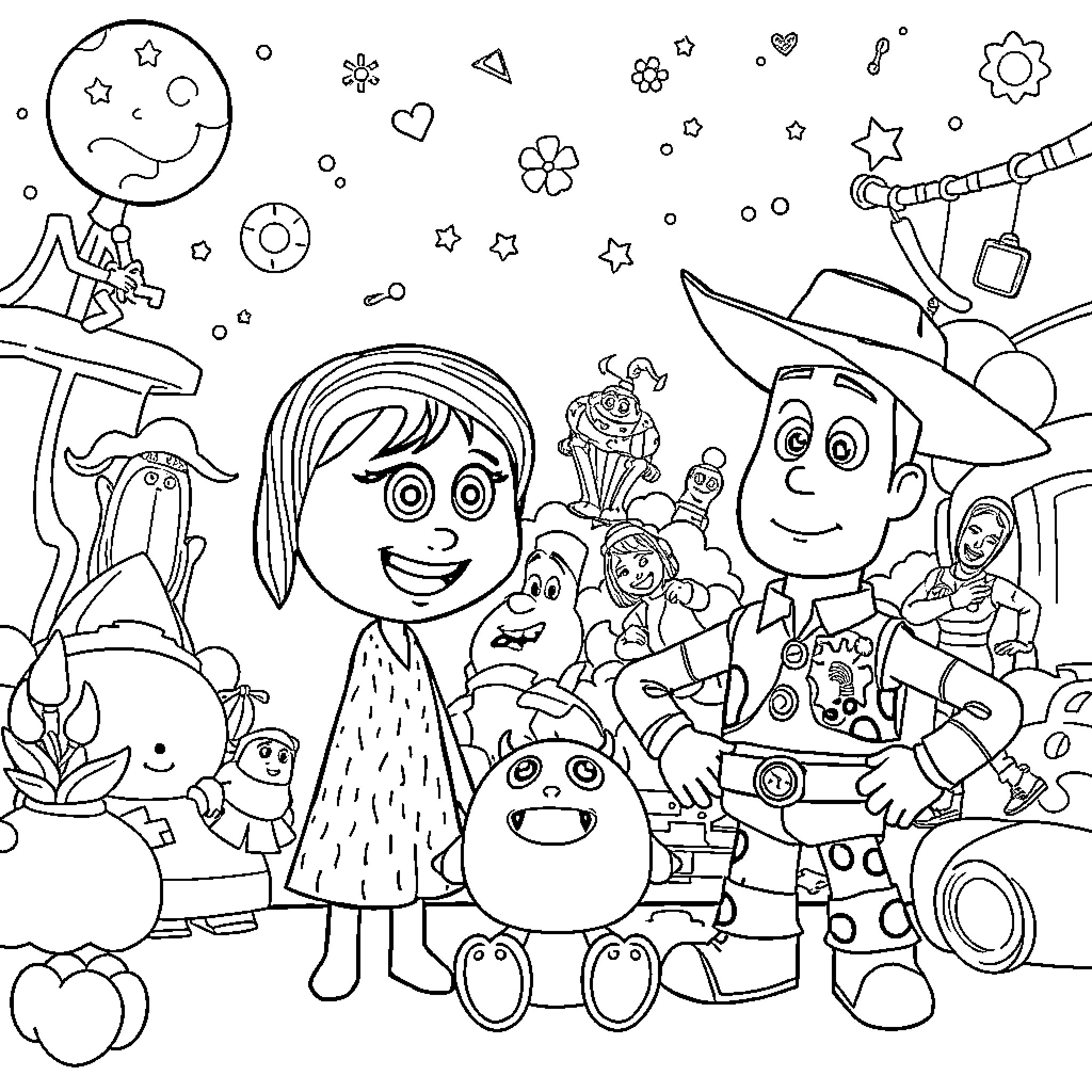 Best Toy Coloring Pages (Free Printable PDF)