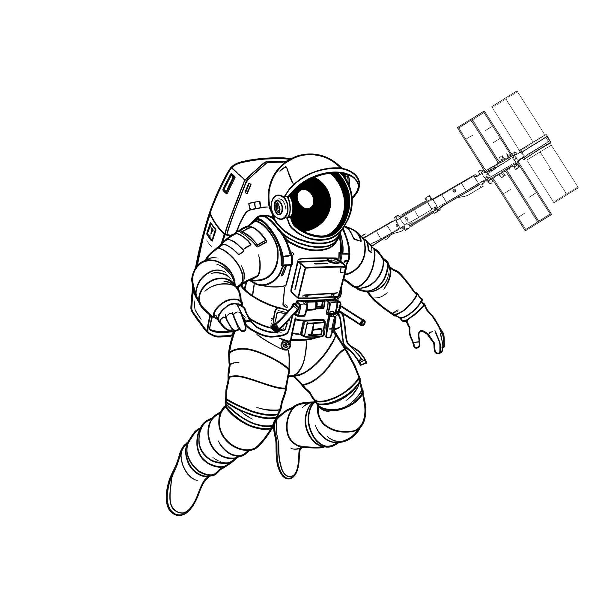 Best Astronaut Coloring Pages (Free Printable PDF)