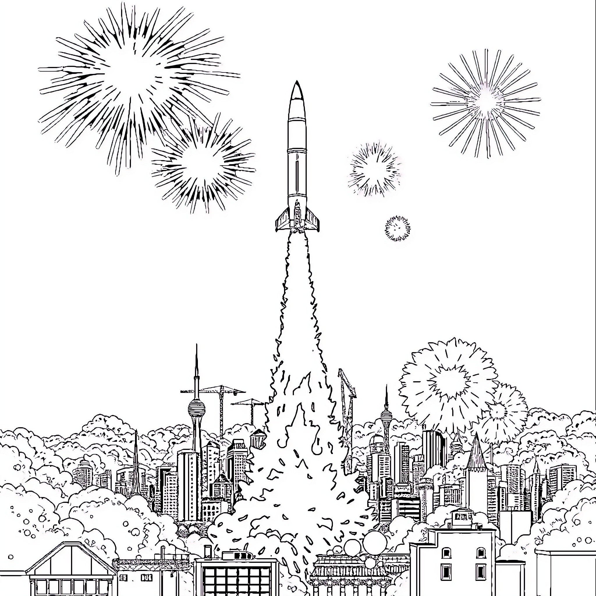 1 Best Missile Coloring Pages (Free Printable PDFs)