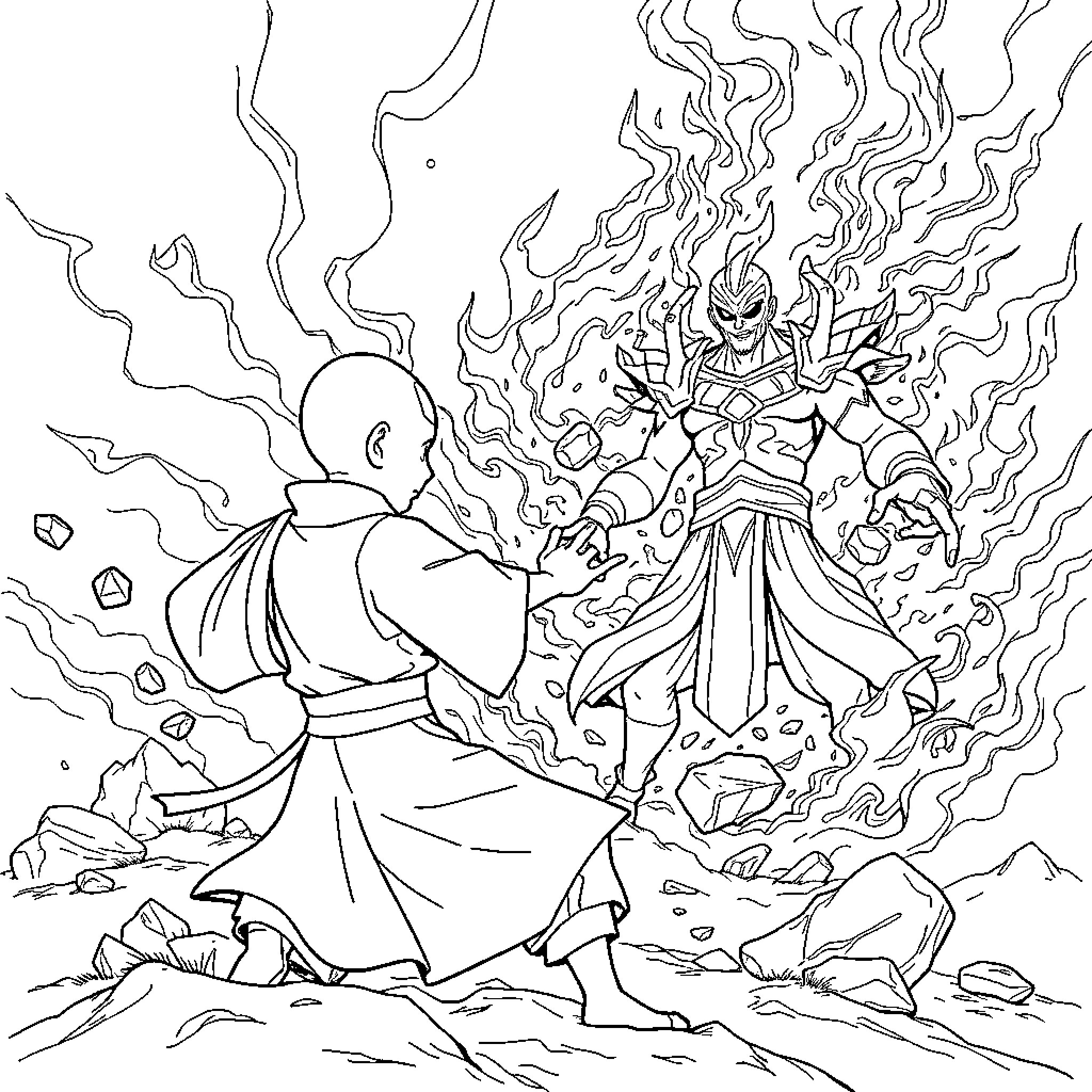 Best Avatar Coloring Pages (Free Printable PDF)