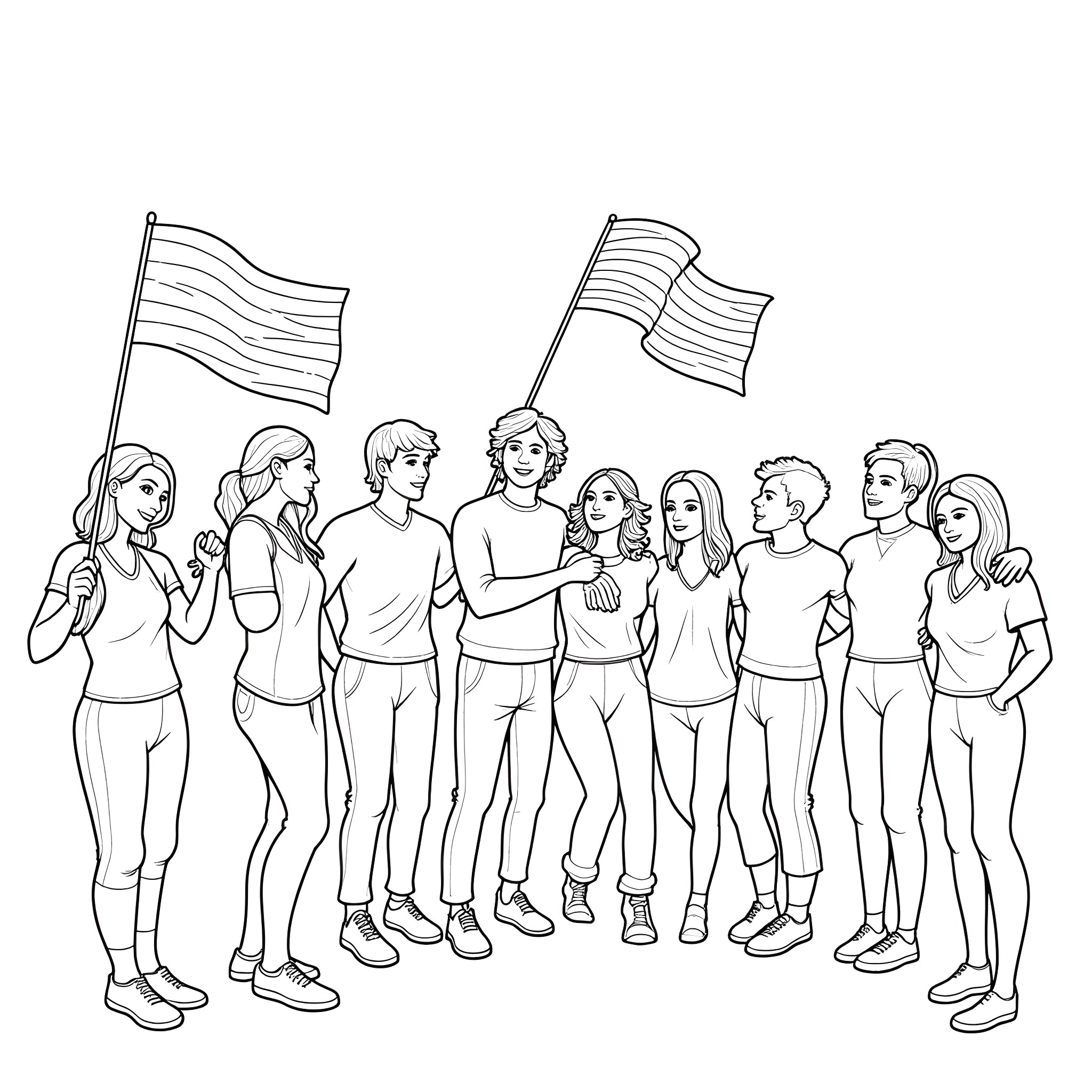 Best Pride Month Coloring Pages (Free Printable PDF)