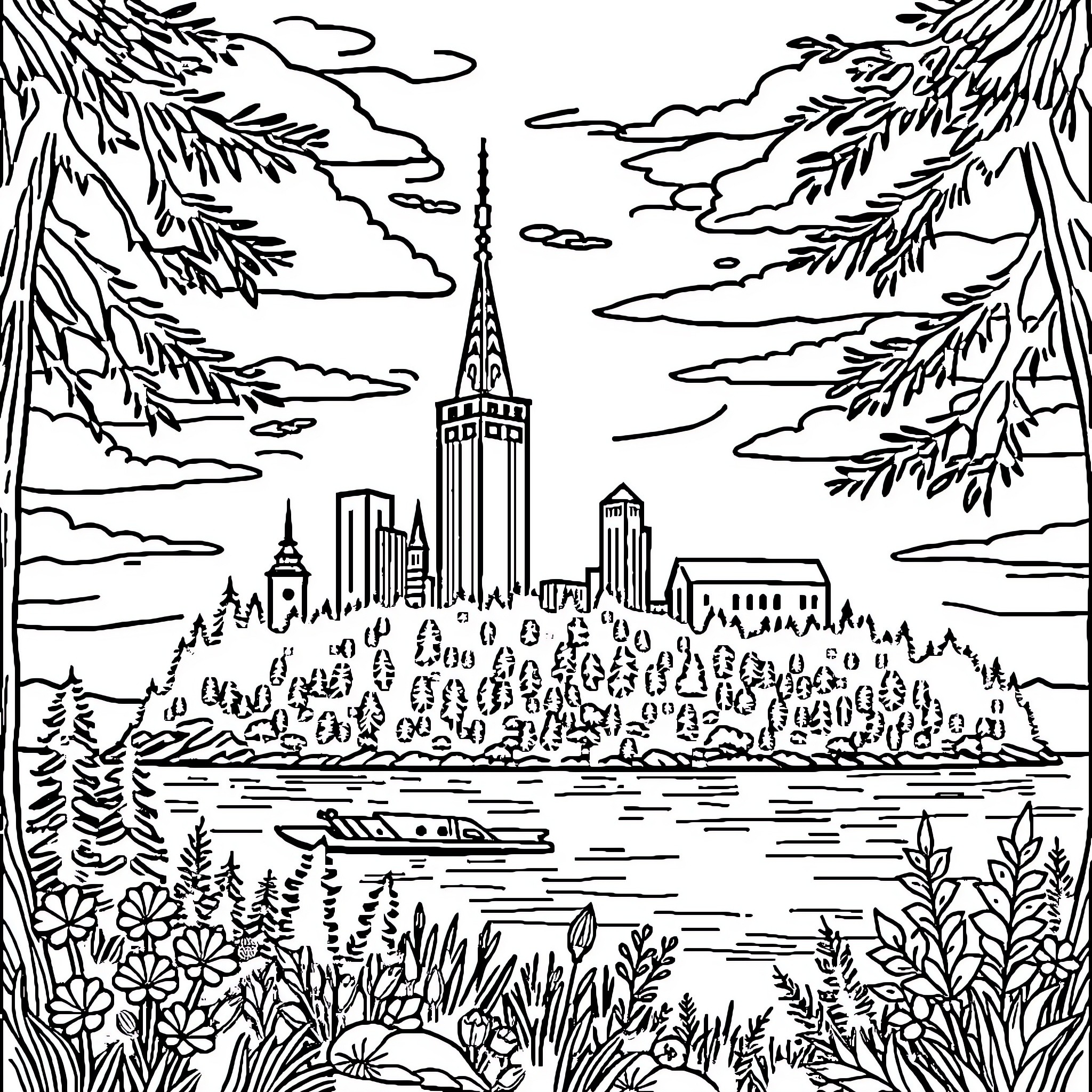 Best Ontario Coloring Pages (Free Printable PDF)