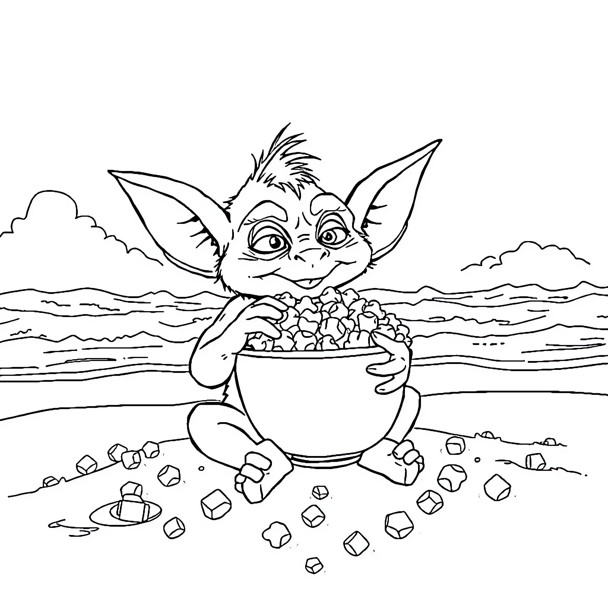 Best Gremlin Coloring Pages (Free Printable PDF)