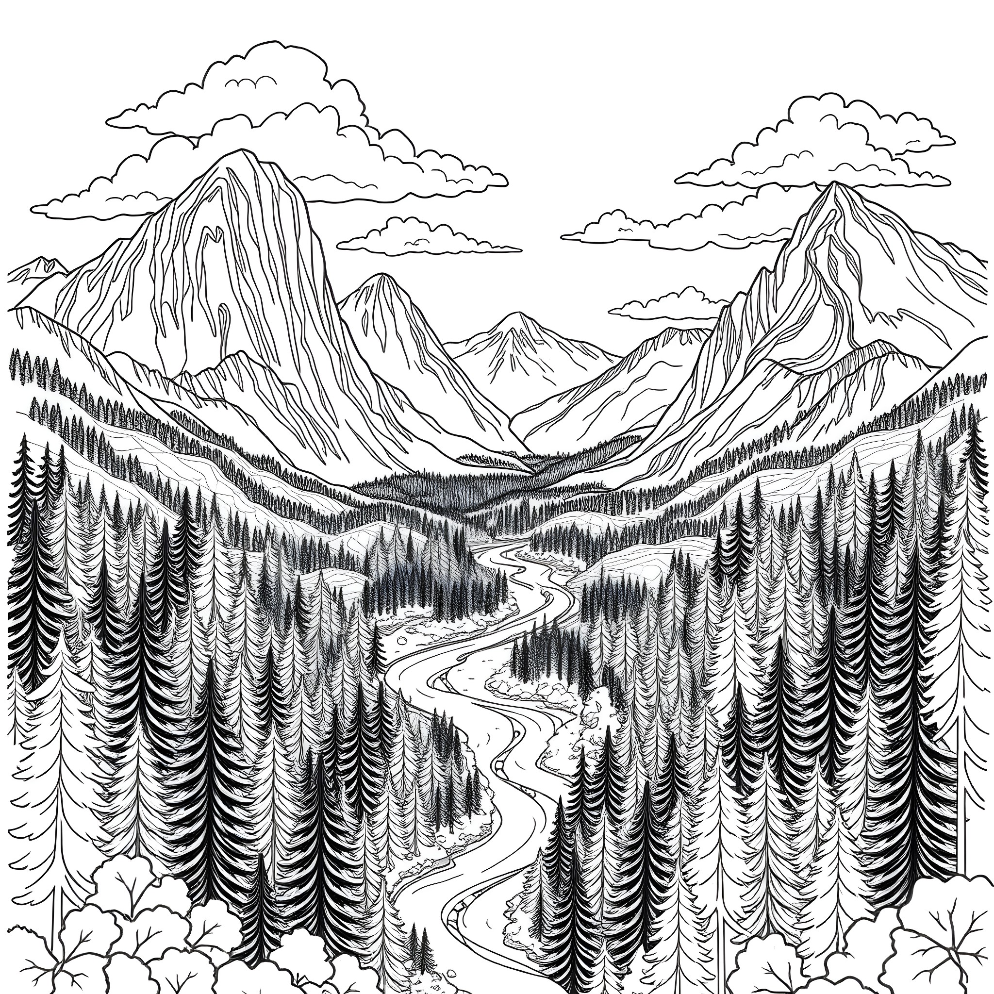 2 Best River Coloring Pages (Free Printable PDFs)