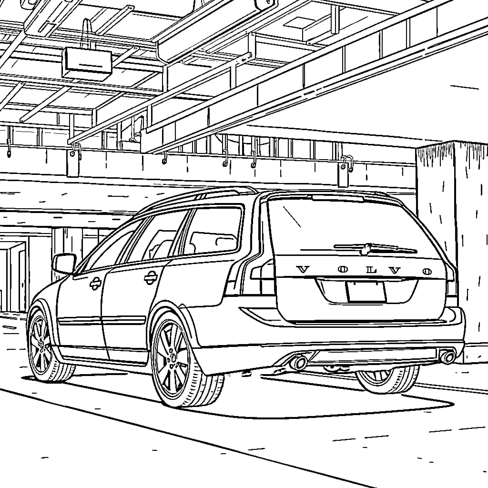 Best Volvo Coloring Pages (Free Printable PDF)