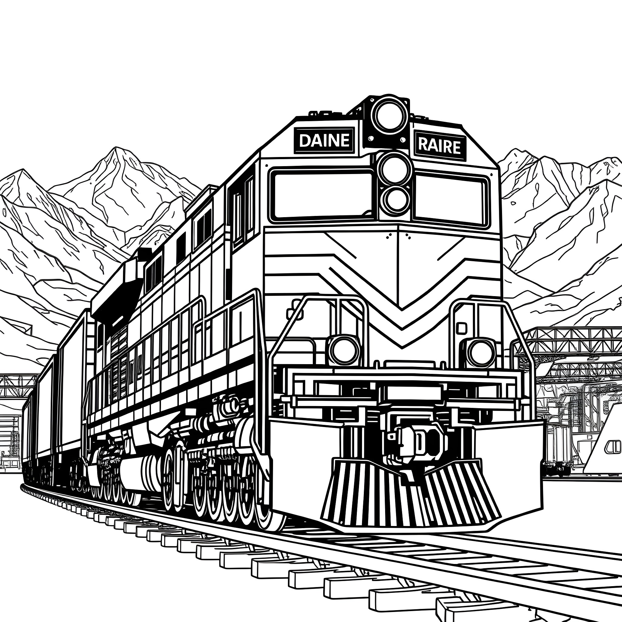 Best Locomotive Coloring Pages (Free Printable PDF)