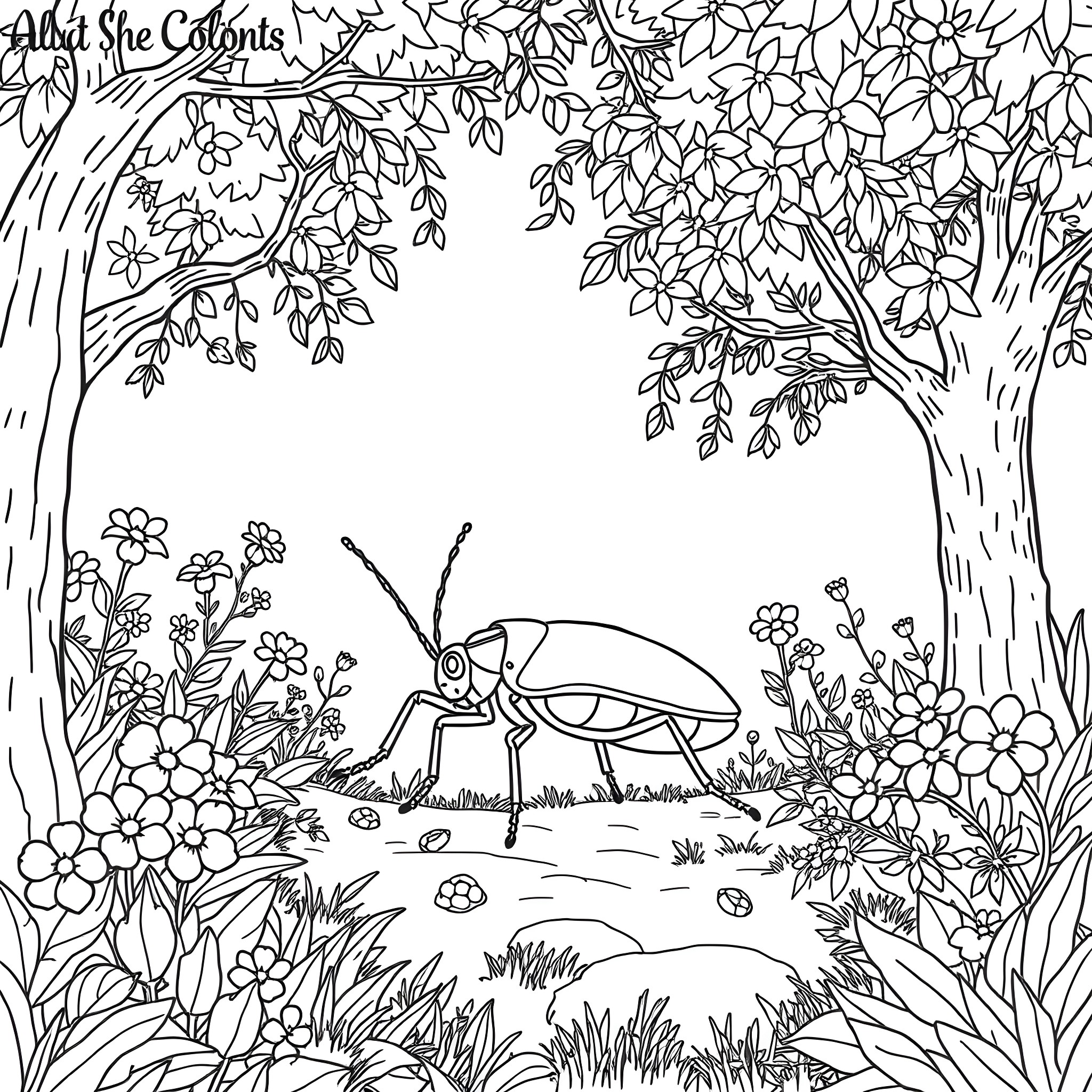 54 Best Cockroach Coloring Pages (Free Printable PDFs)