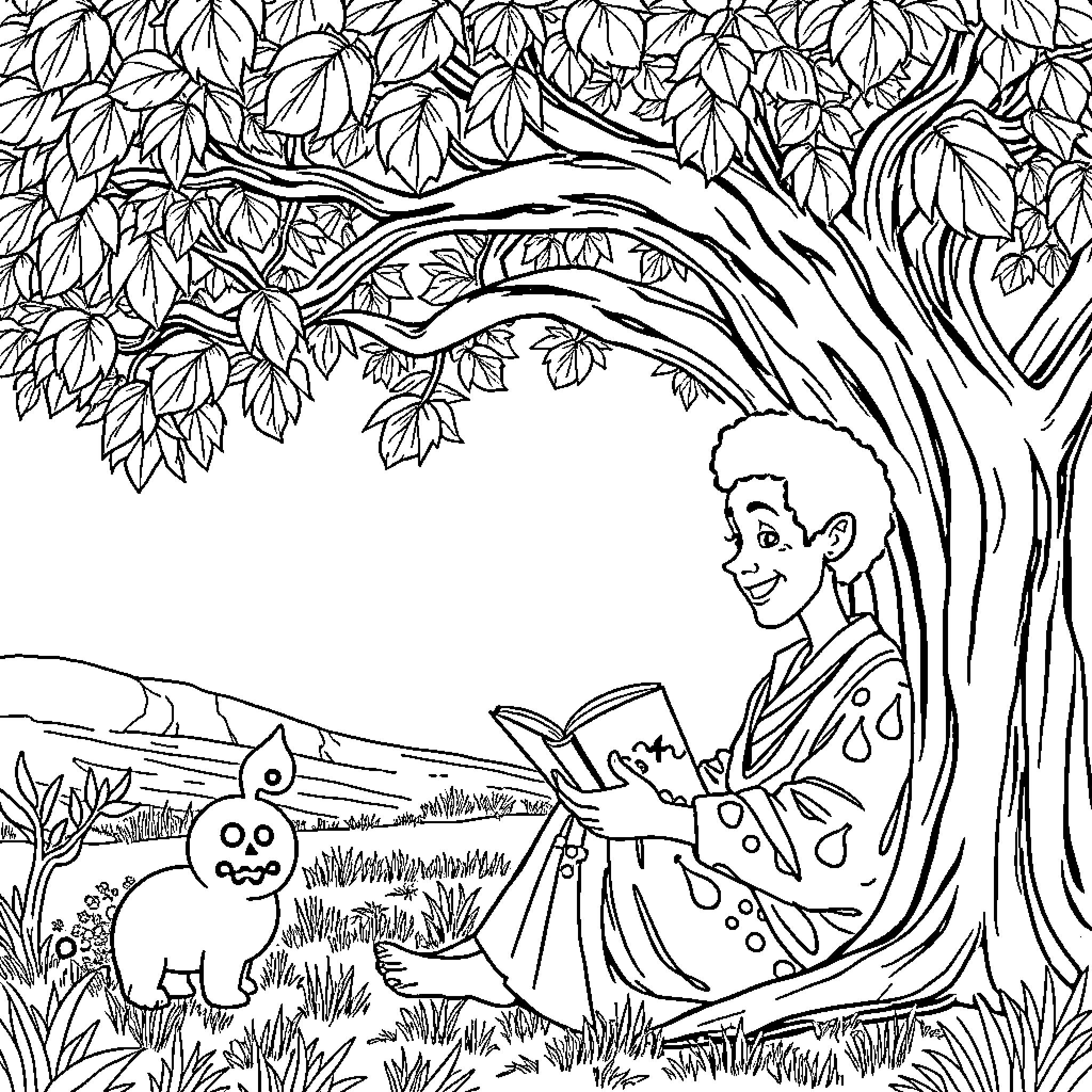 Best Storyteller Coloring Pages (Free Printable PDF)