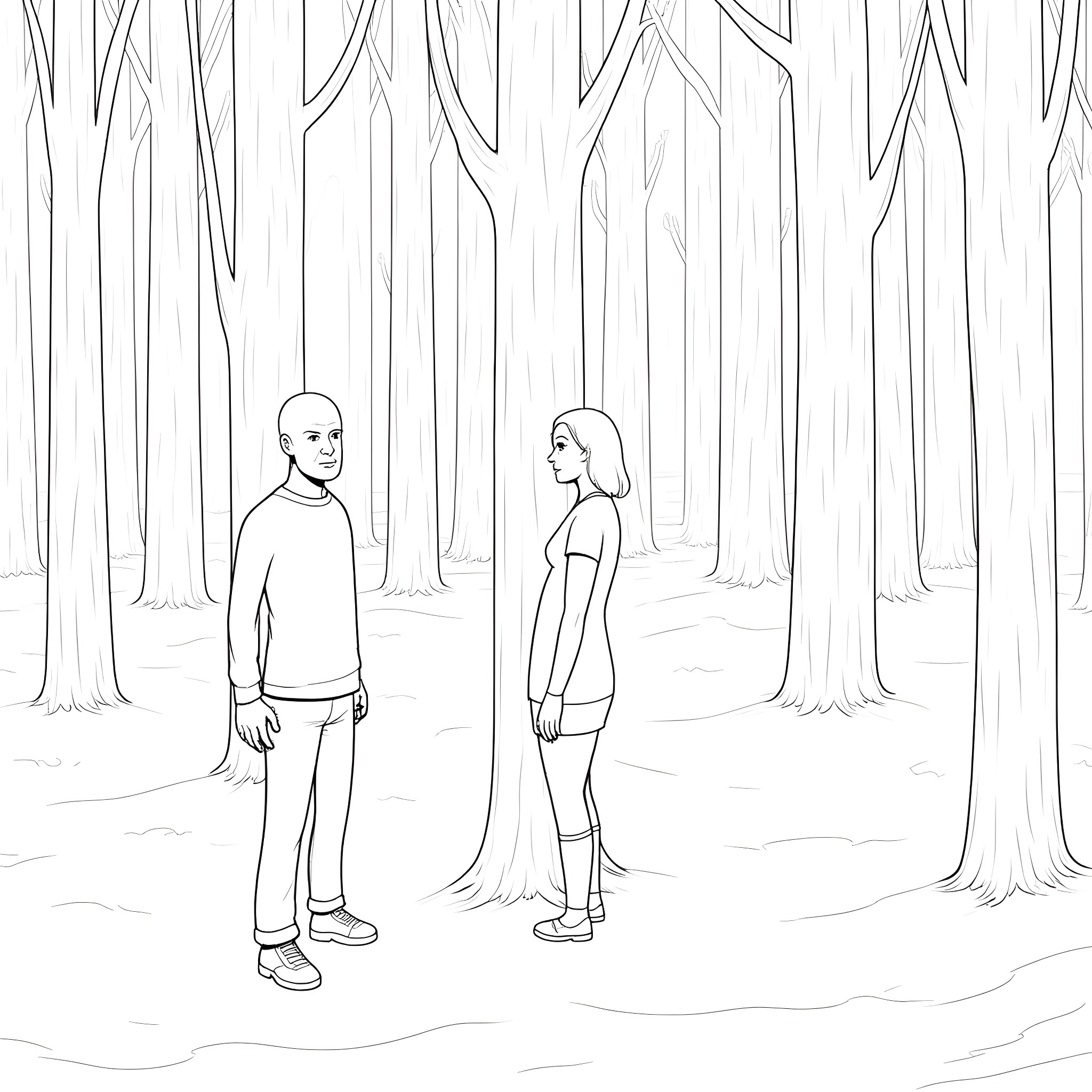 Best Tree Coloring Pages (Free Printable PDF)