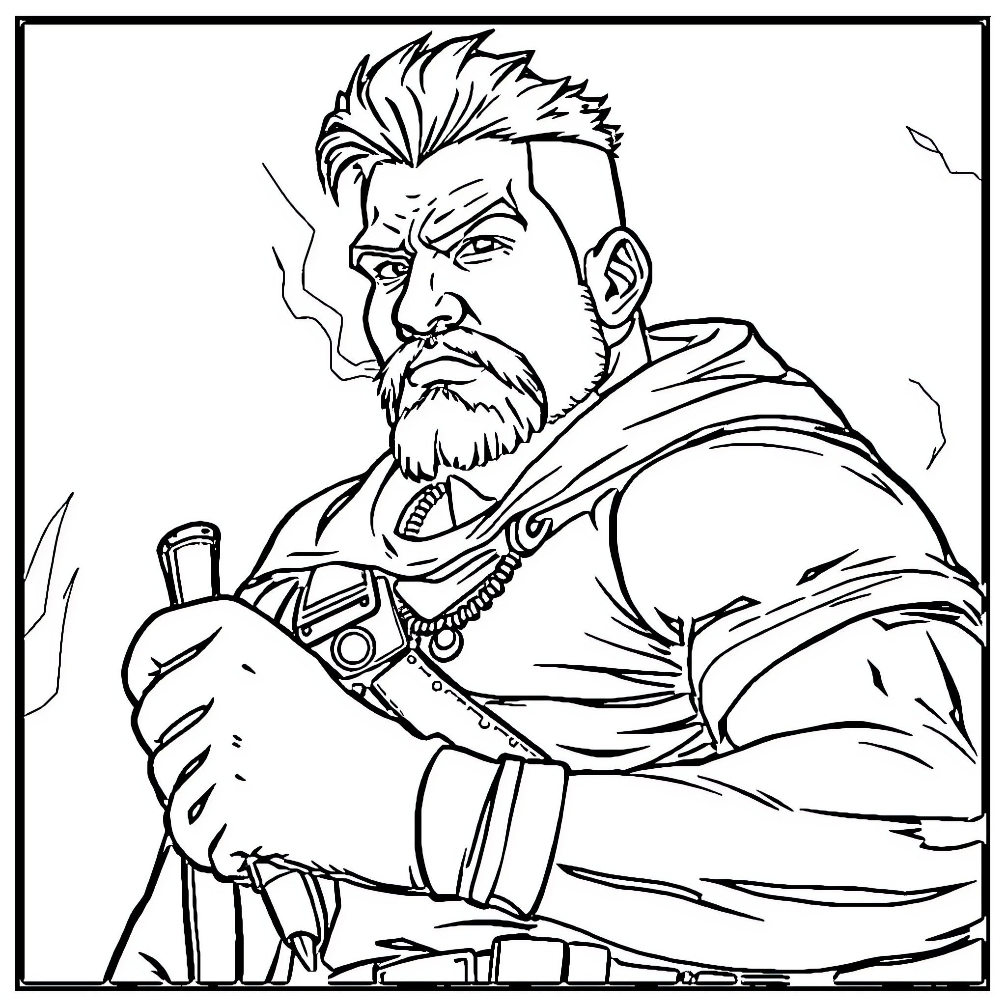 Best MMA Coloring Pages (Free Printable PDF)