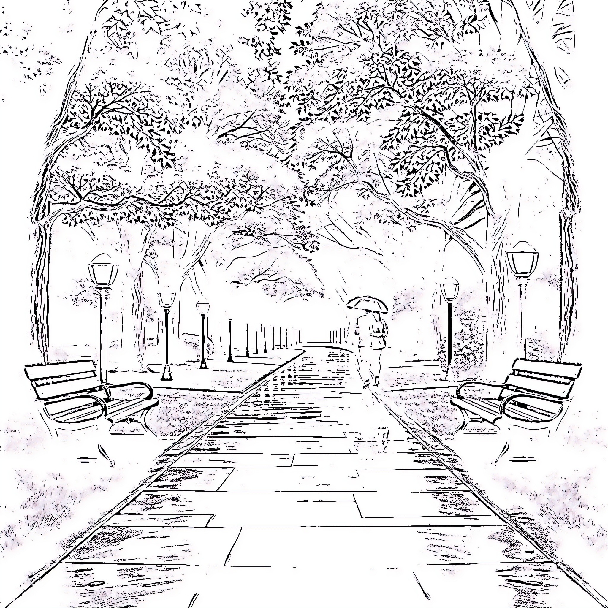 Best Park Coloring Pages (Free Printable PDF)