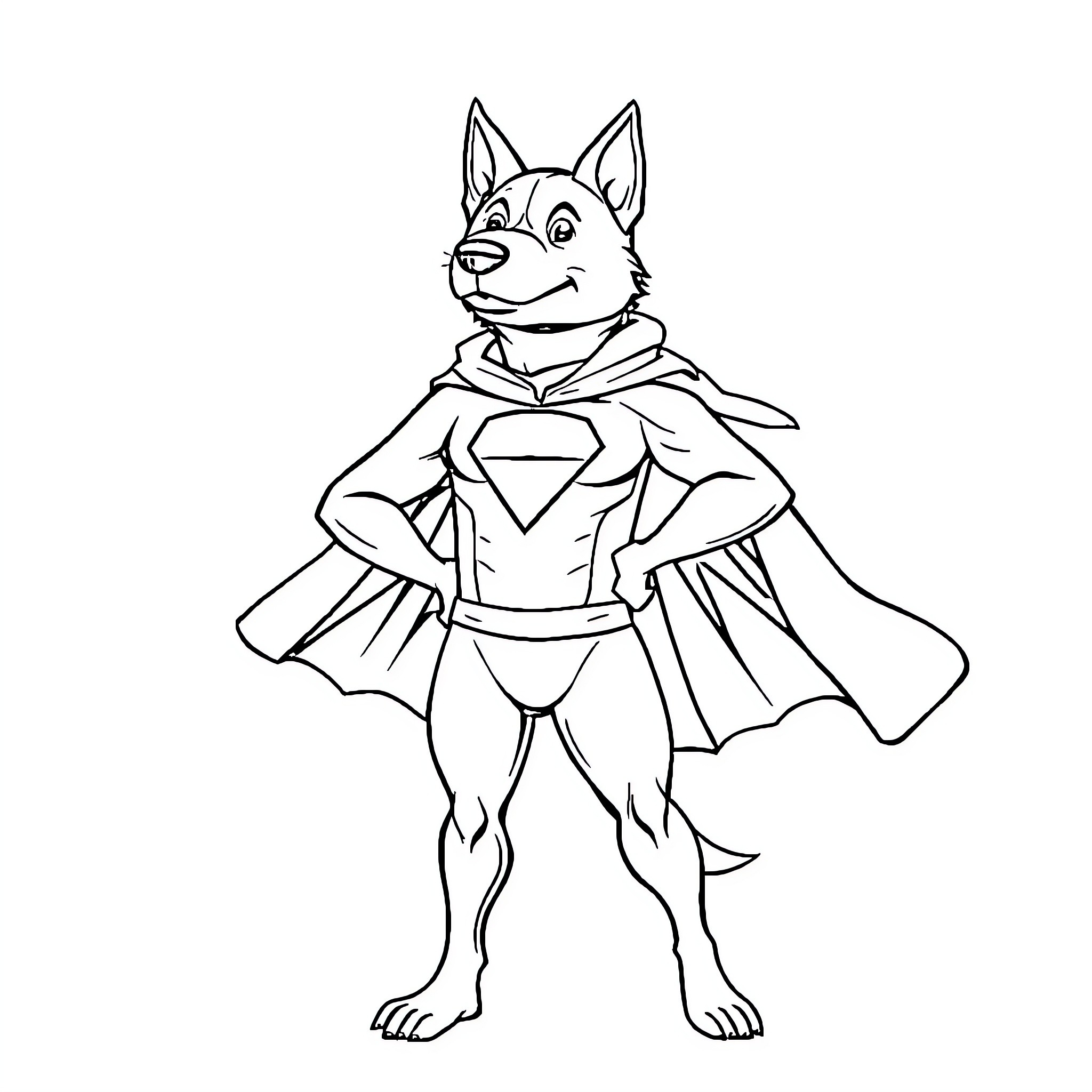 Best Dogman Coloring Pages (Free Printable PDF)