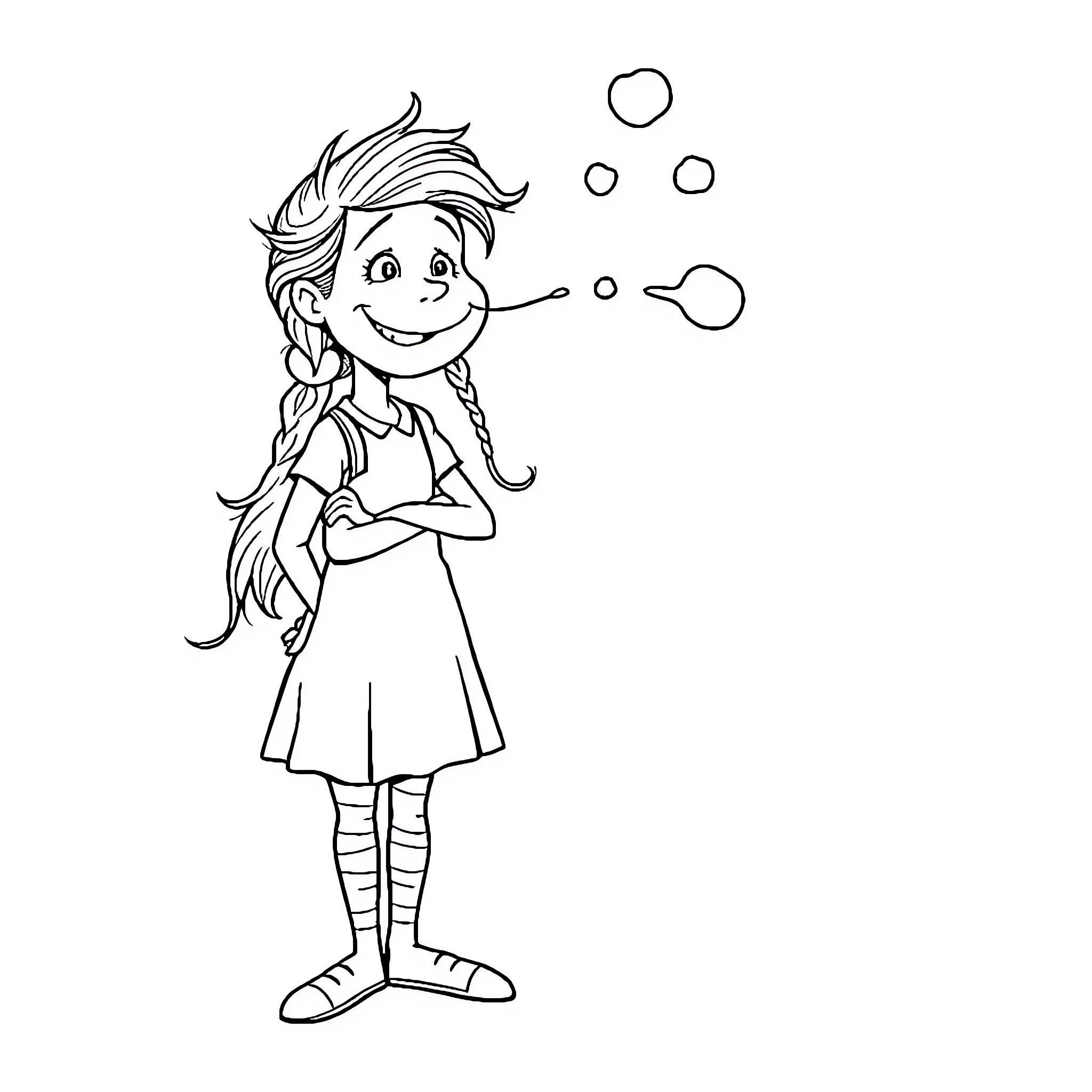 Best Pippi Longstocking Coloring Pages (Free Printable PDF)