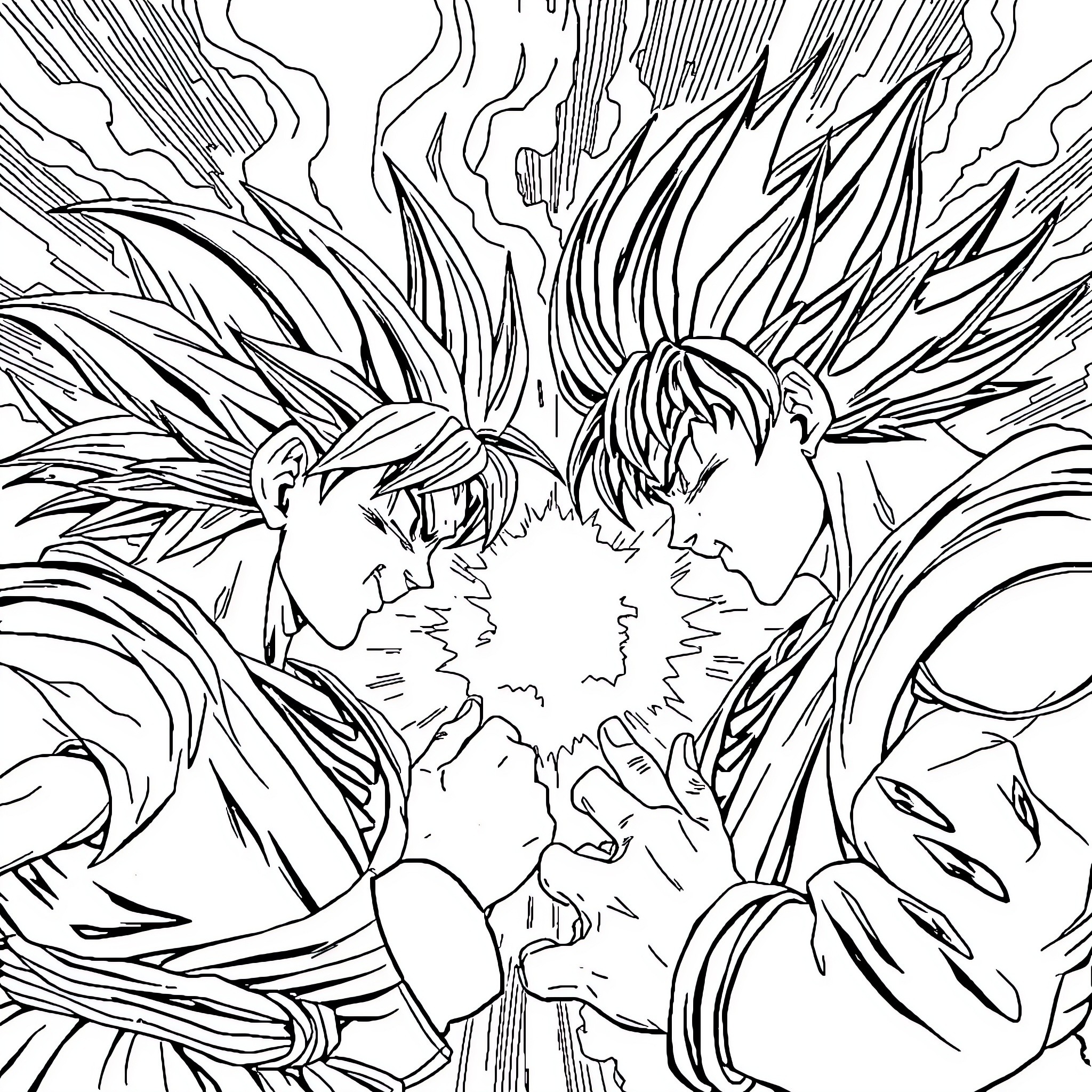 1512 Best Goku Coloring Pages (Free Printable PDFs)