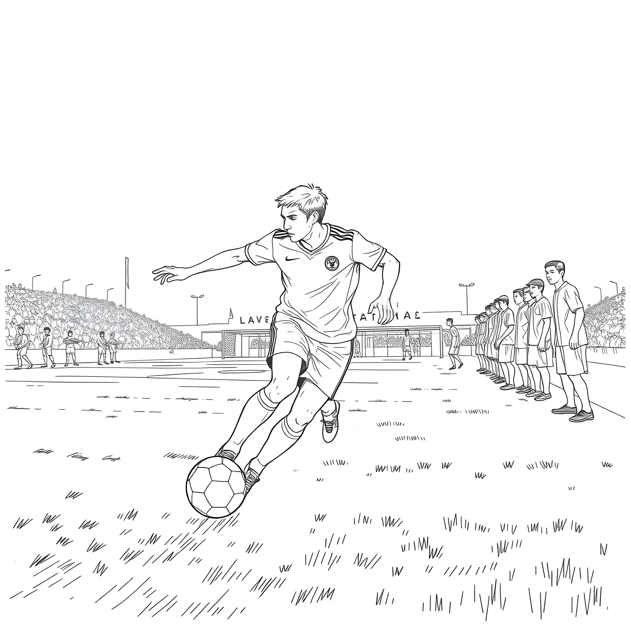 Best Lamine Yamal Coloring Pages (Free Printable PDF)