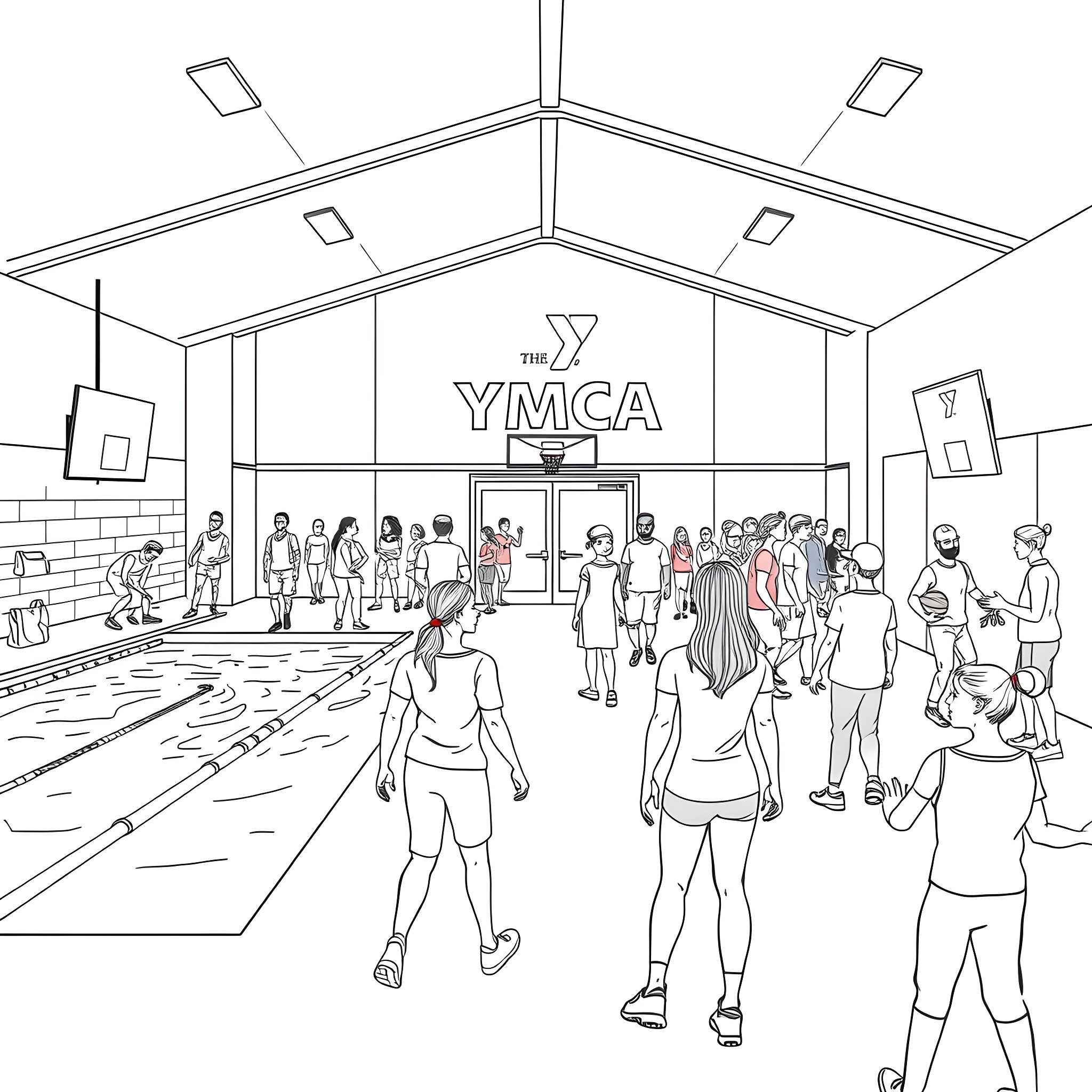 13 Best YMCA Coloring Pages (Free Printable PDFs)