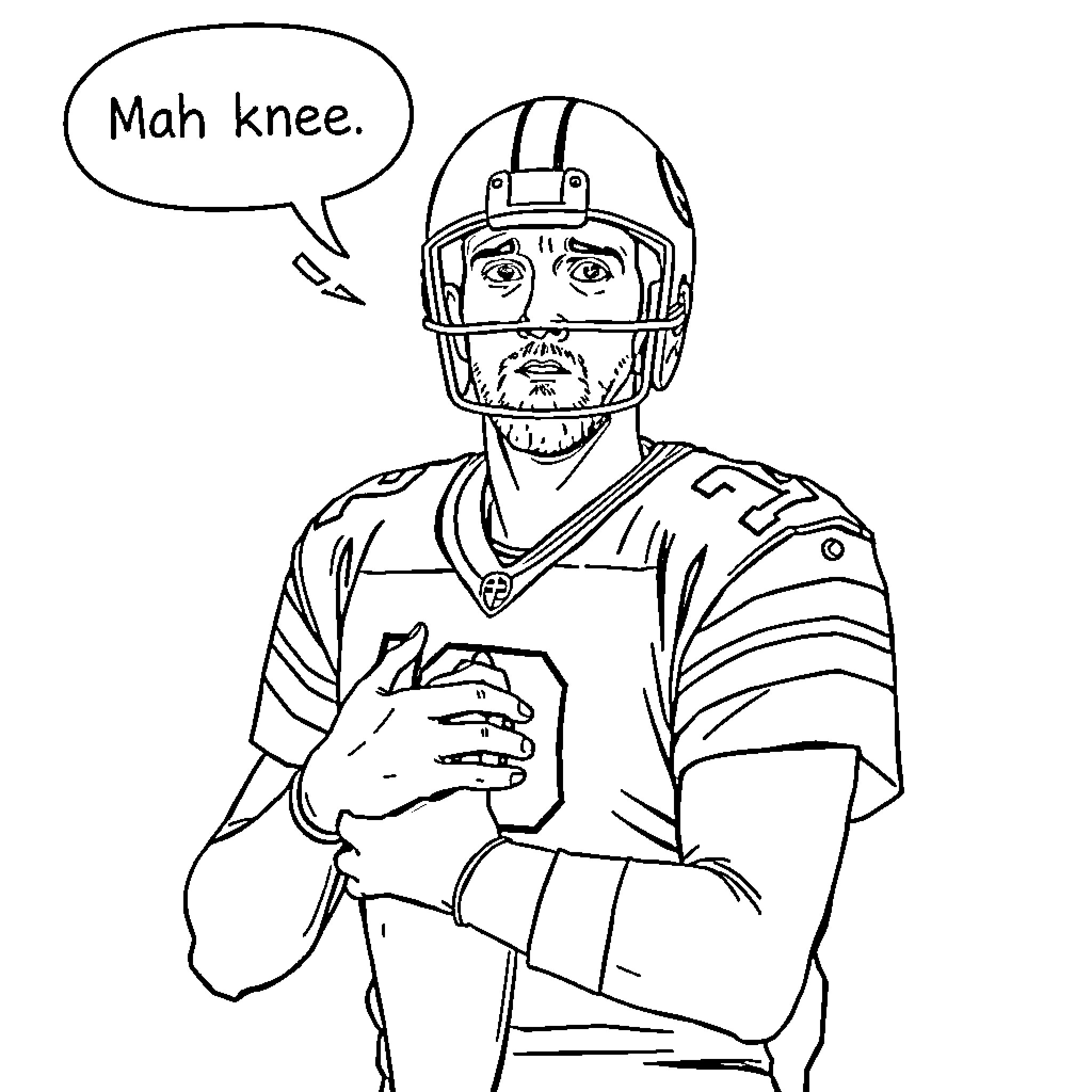 Best Aaron Rodgers Coloring Pages (Free Printable PDF)