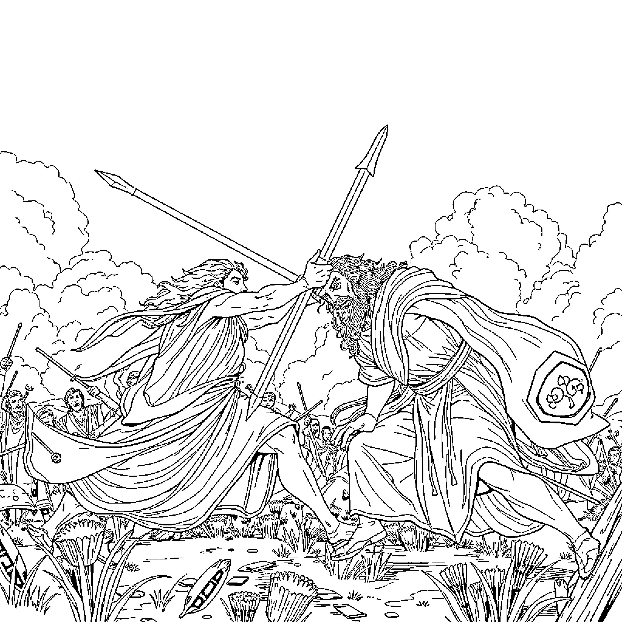 Best Lamuel and Lamen Coloring Pages (Free Printable PDF)