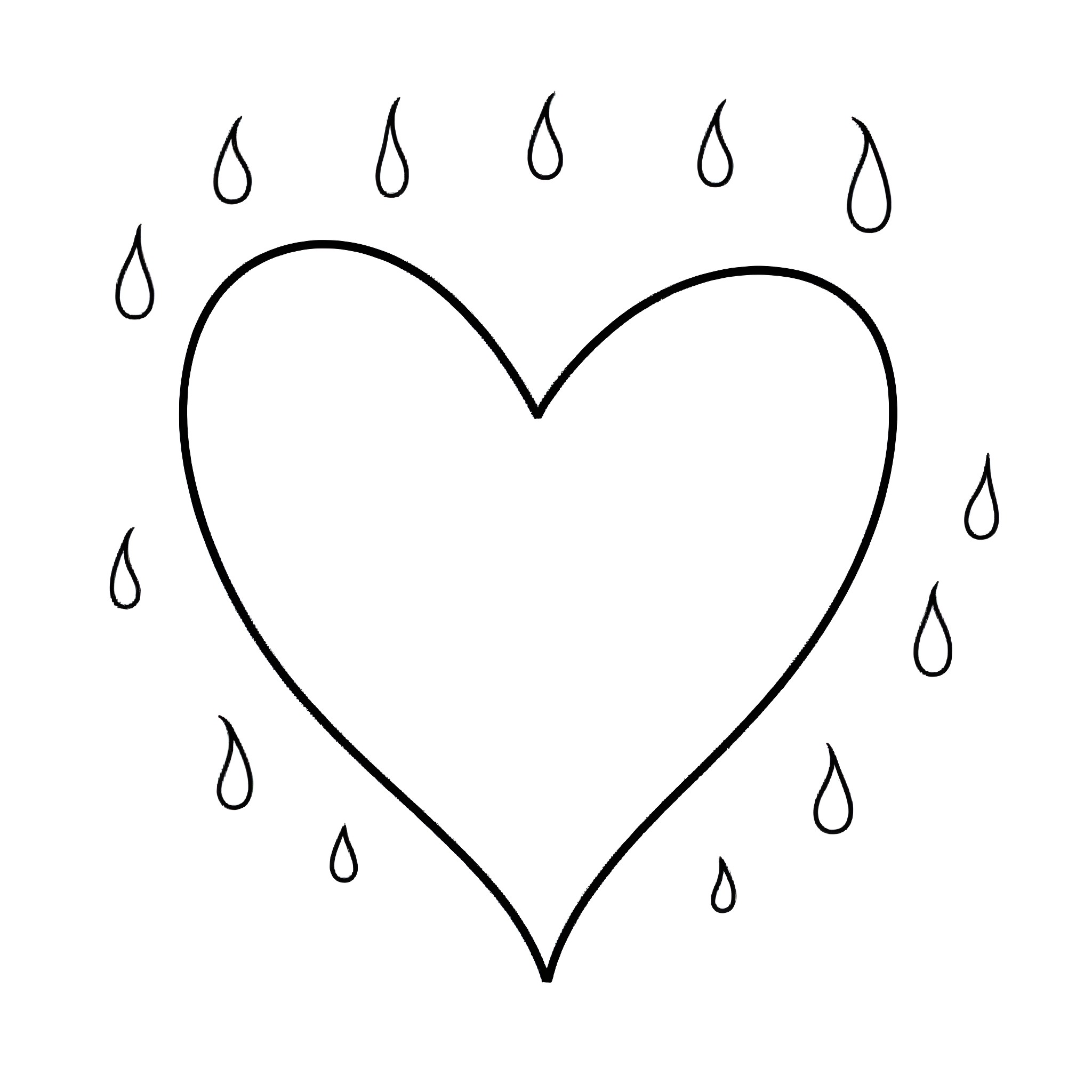 254 Best Heart Coloring Pages (Free Printable PDFs)