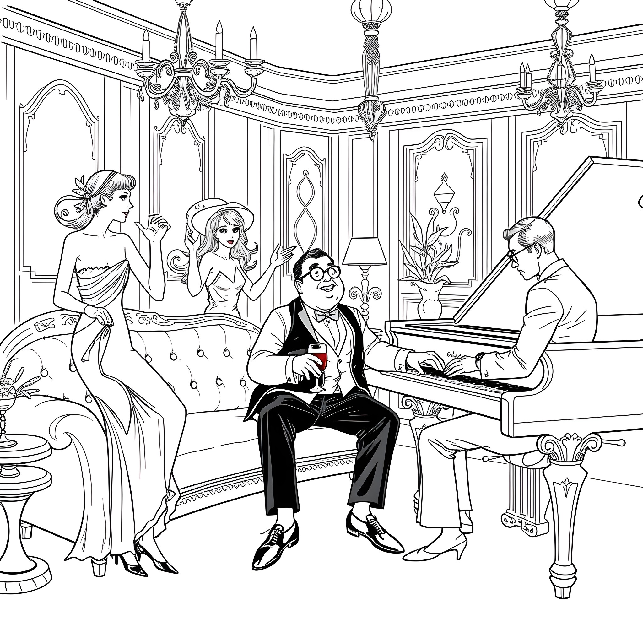 Best Jazz Coloring Pages (Free Printable PDF)