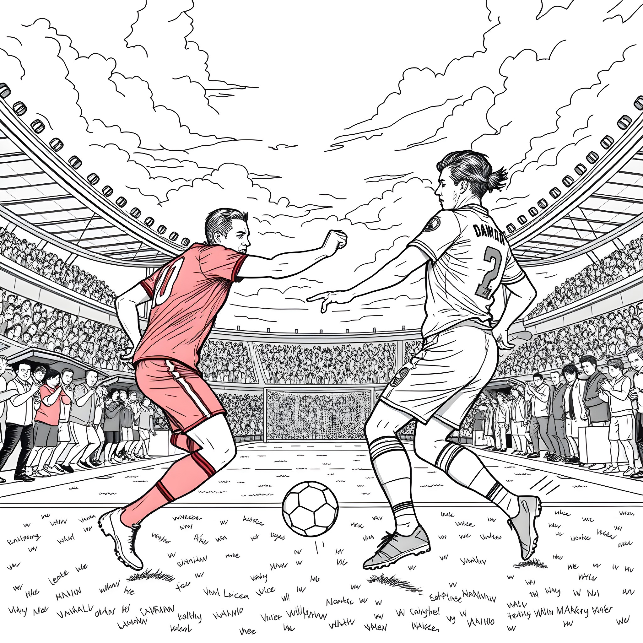 Best Virgil Van Dijk Coloring Pages (Free Printable PDF)