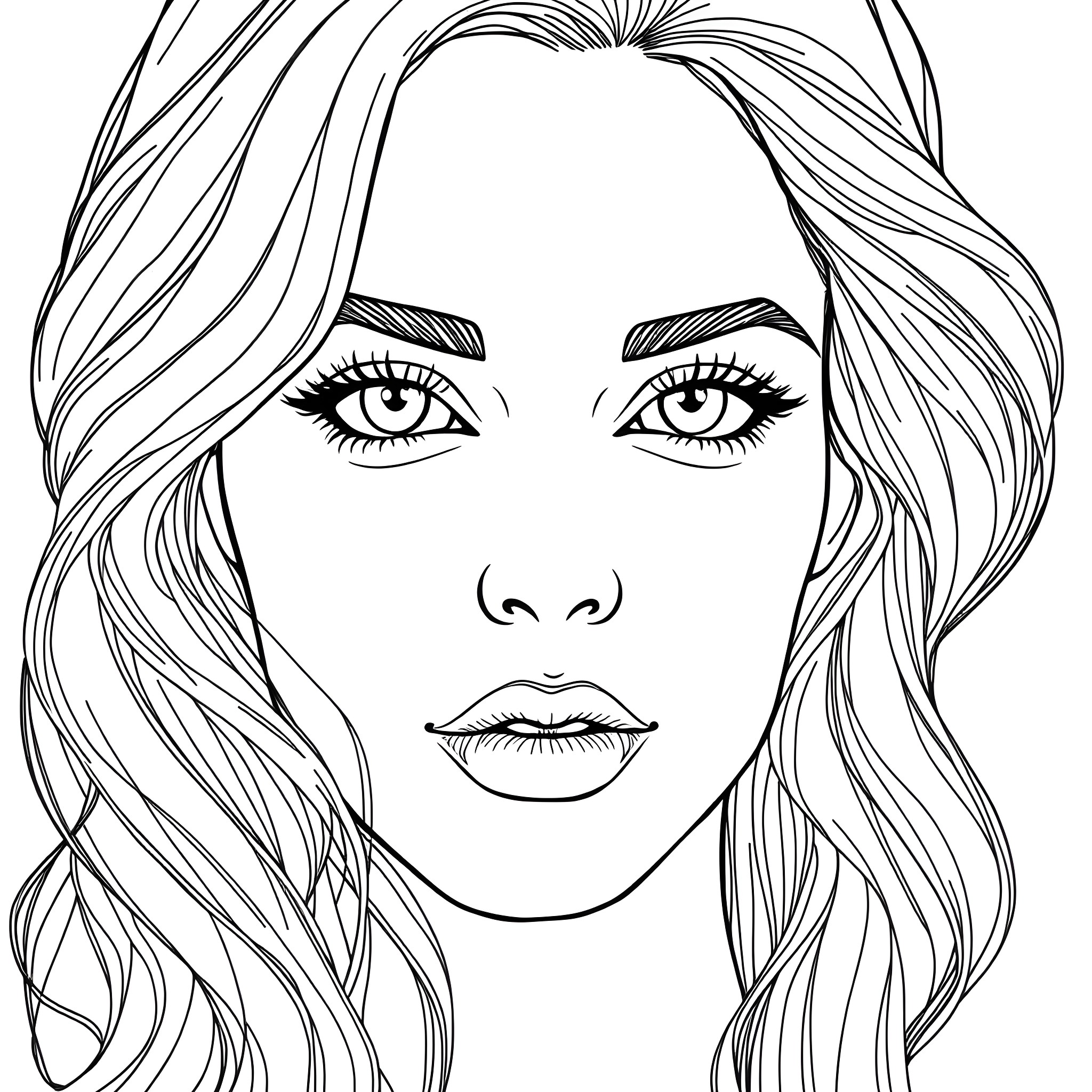 584 Best Woman Coloring Pages (Free Printable PDFs)
