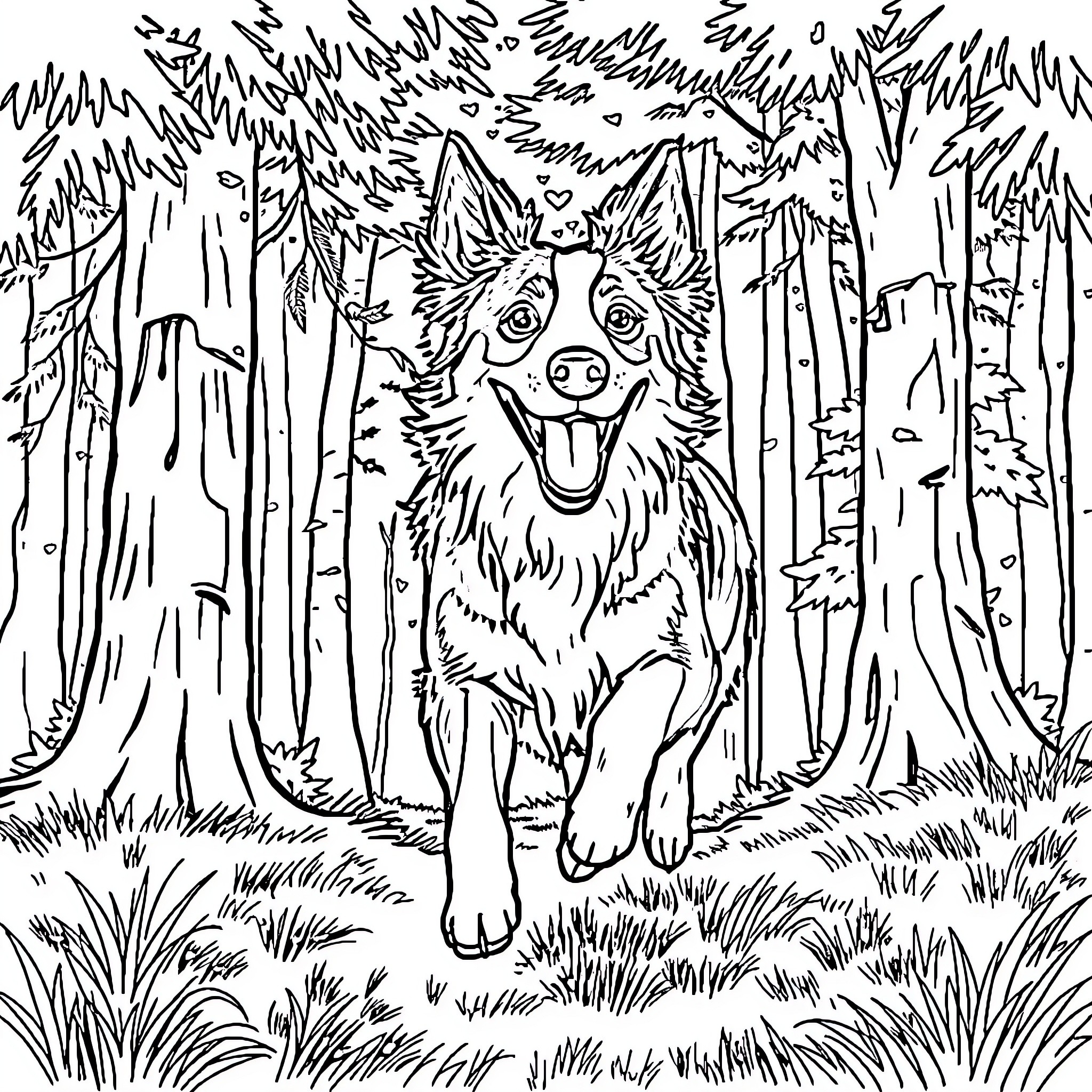 58 Best Border Collie Coloring Pages (Free Printable PDFs)