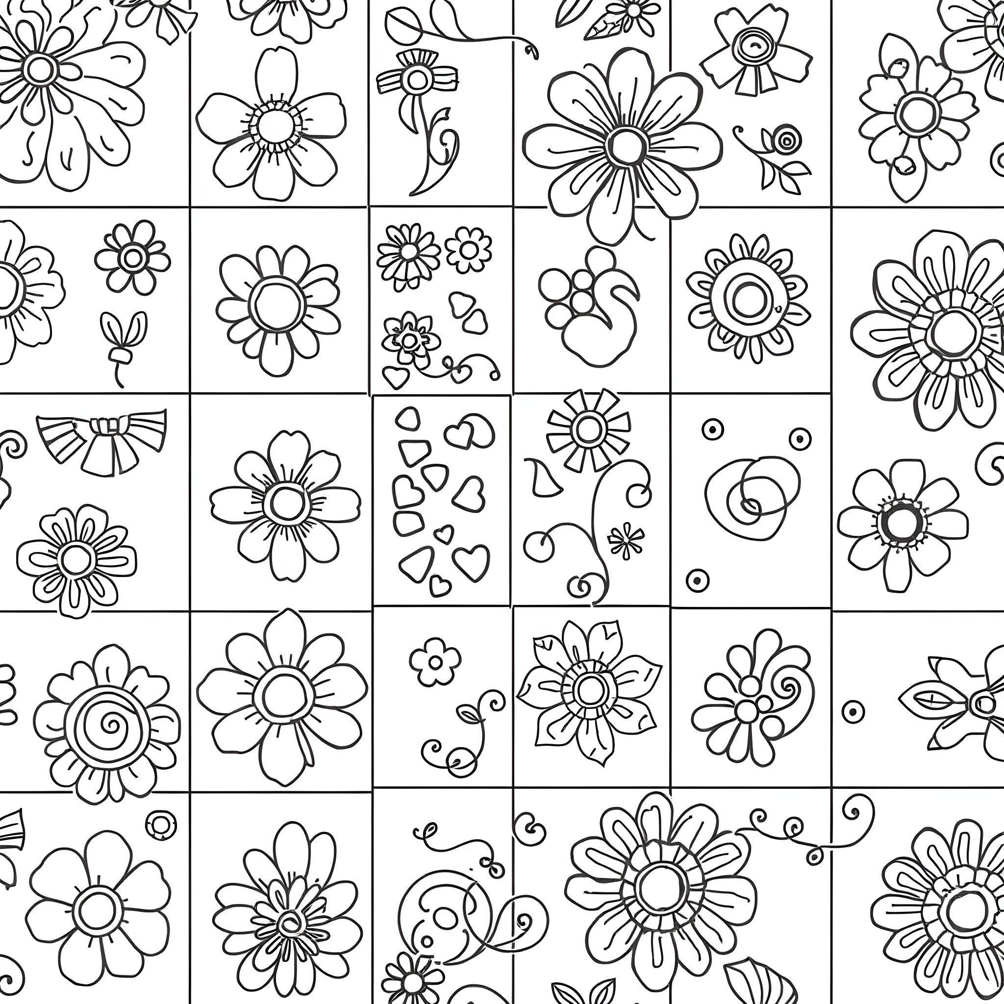 120 Best Patchwork Coloring Pages (Free Printable PDFs)
