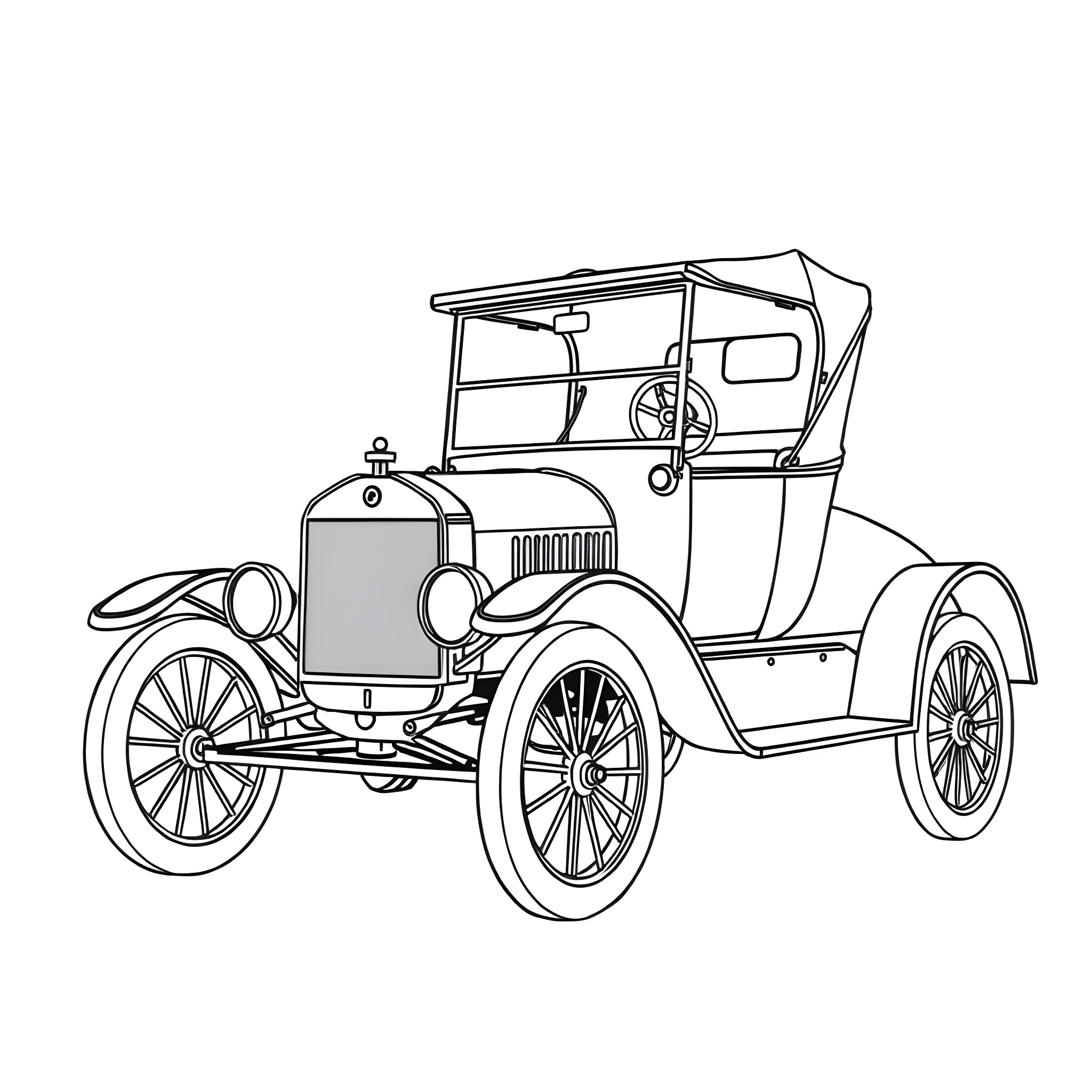 Best Ford Coloring Pages (Free Printable PDF)