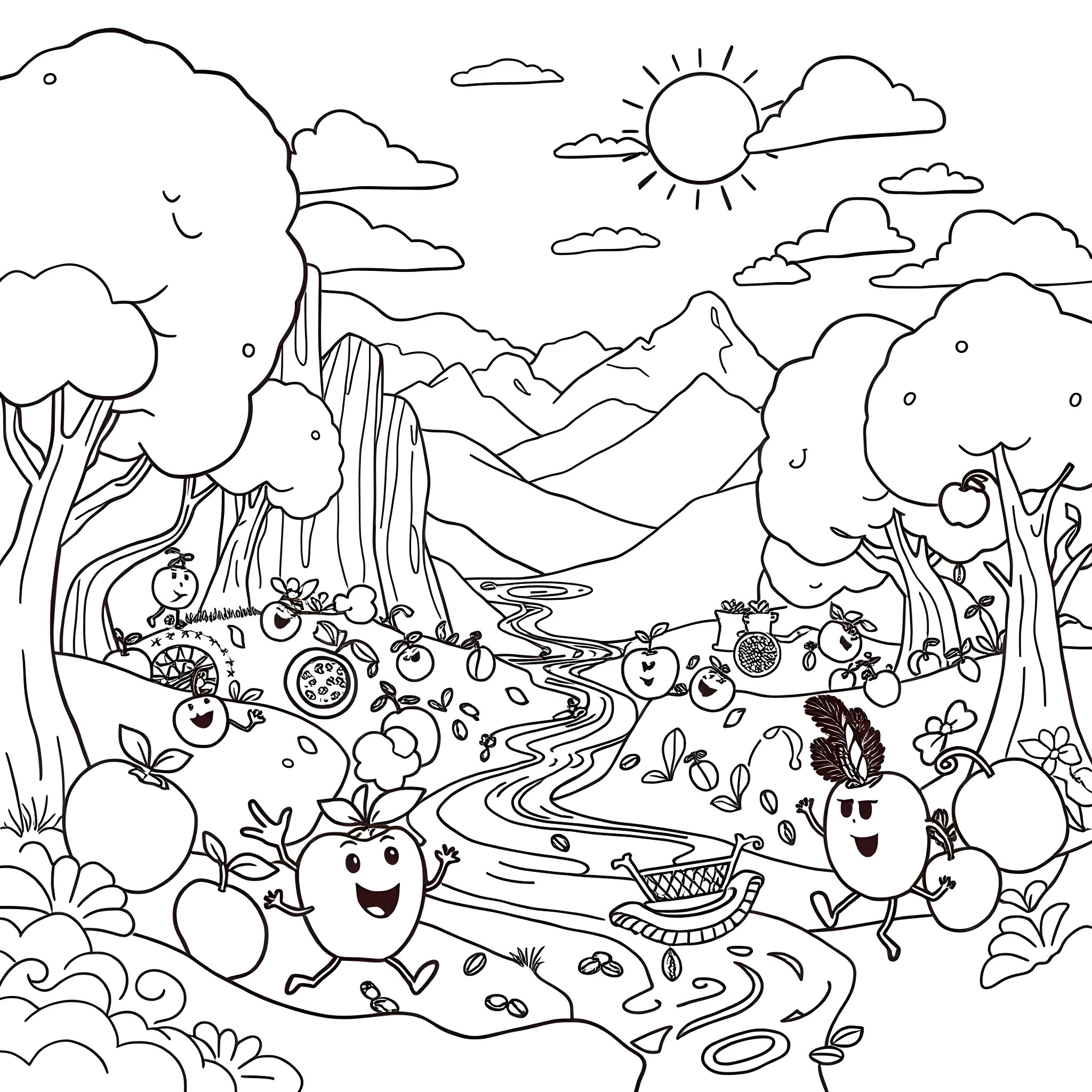 1 Best Froot Loop Coloring Pages (Free Printable PDFs)