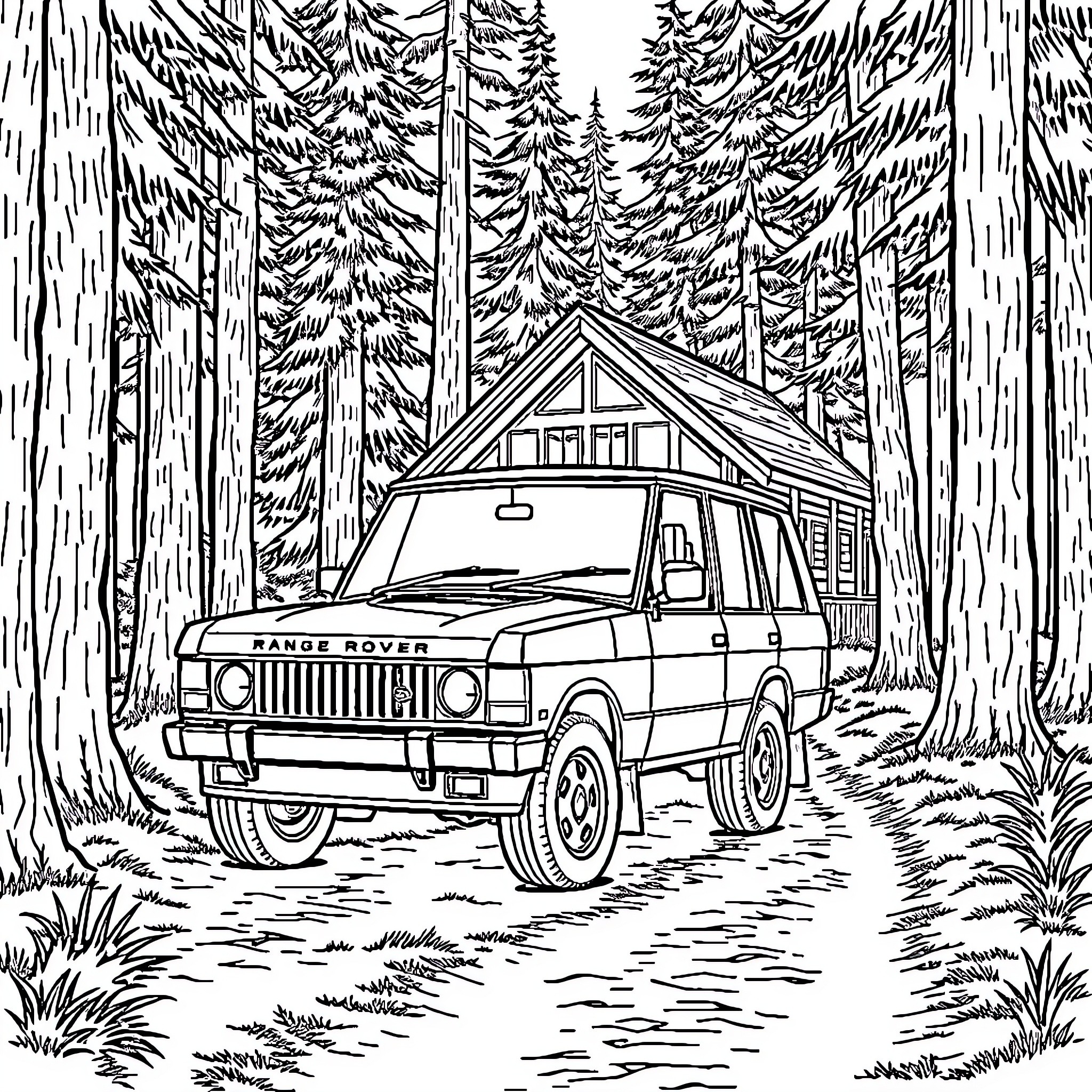 17 Best Range Rover Coloring Pages (Free Printable PDFs)
