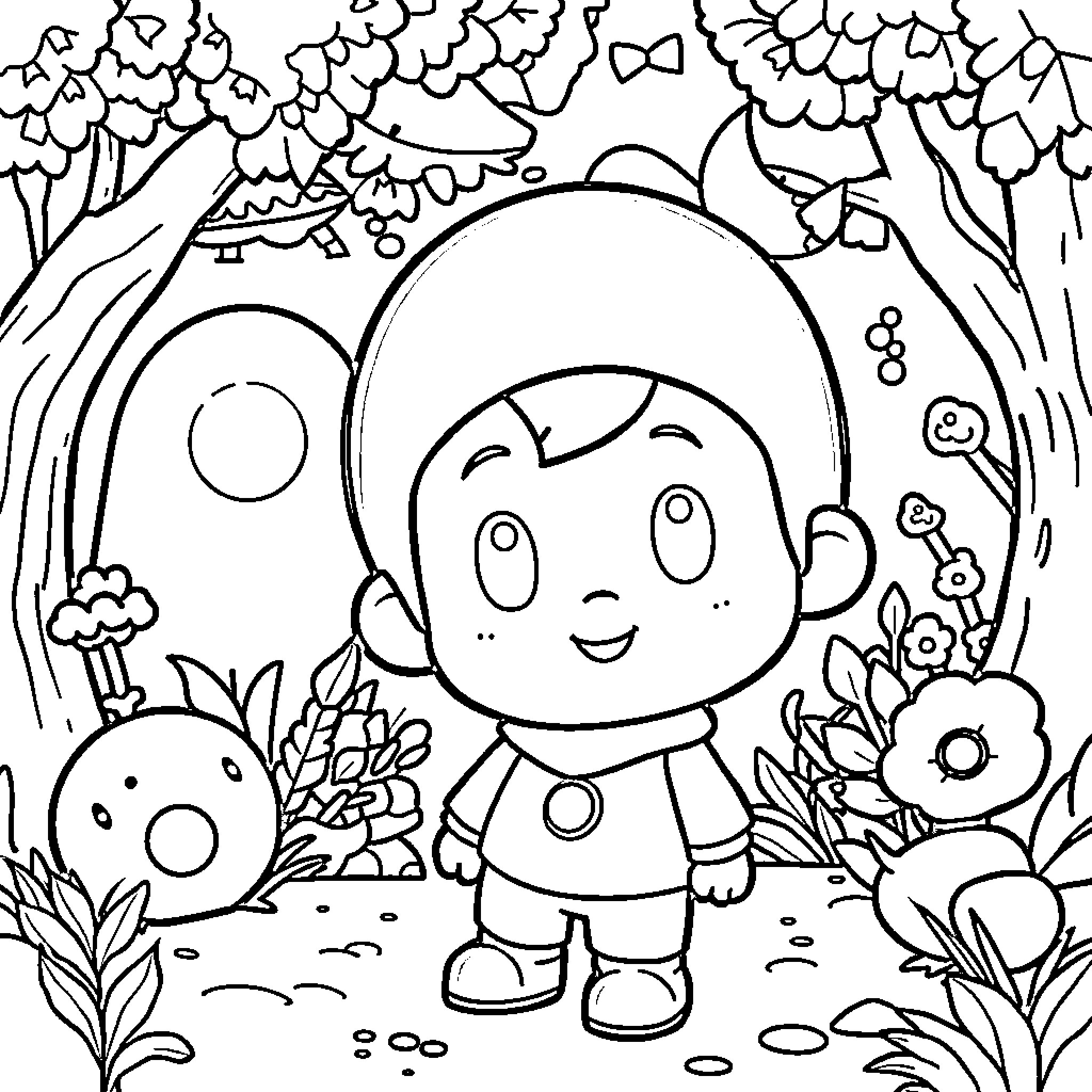 Best Pocoyo Coloring Pages (Free Printable PDF)