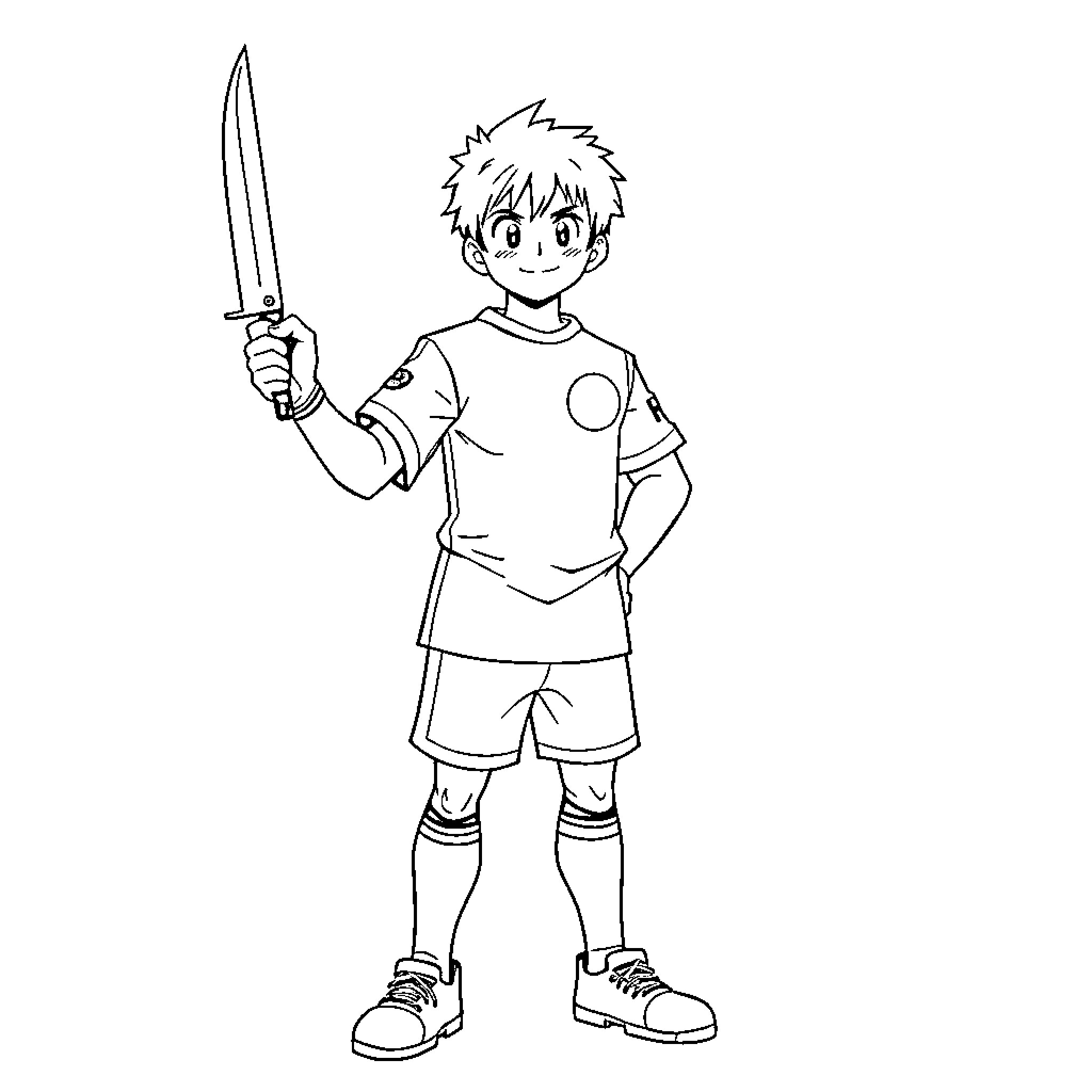 Best Captain Tsubasa Coloring Pages (Free Printable PDF)