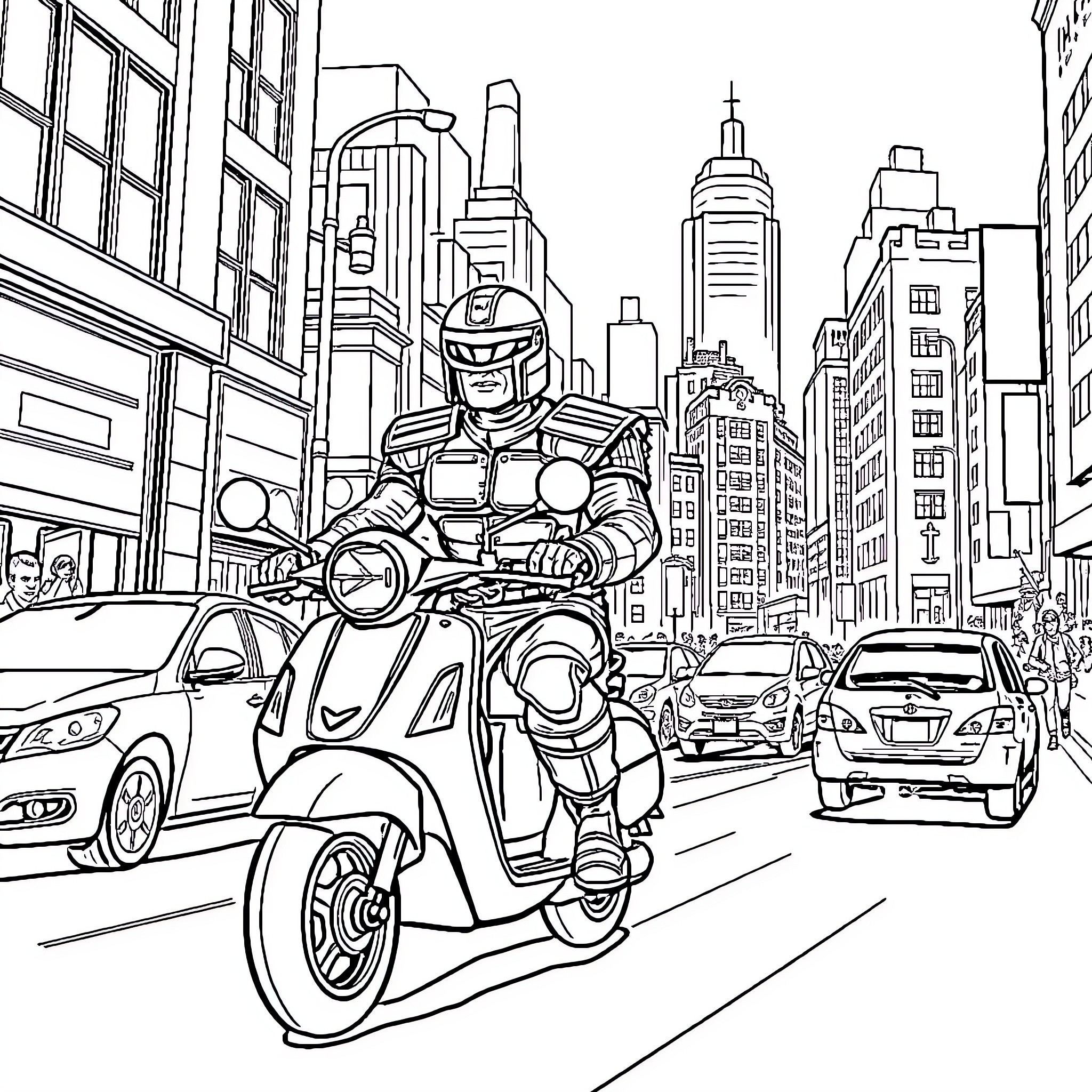 5 Best Judge Dredd Coloring Pages (Free Printable PDFs)