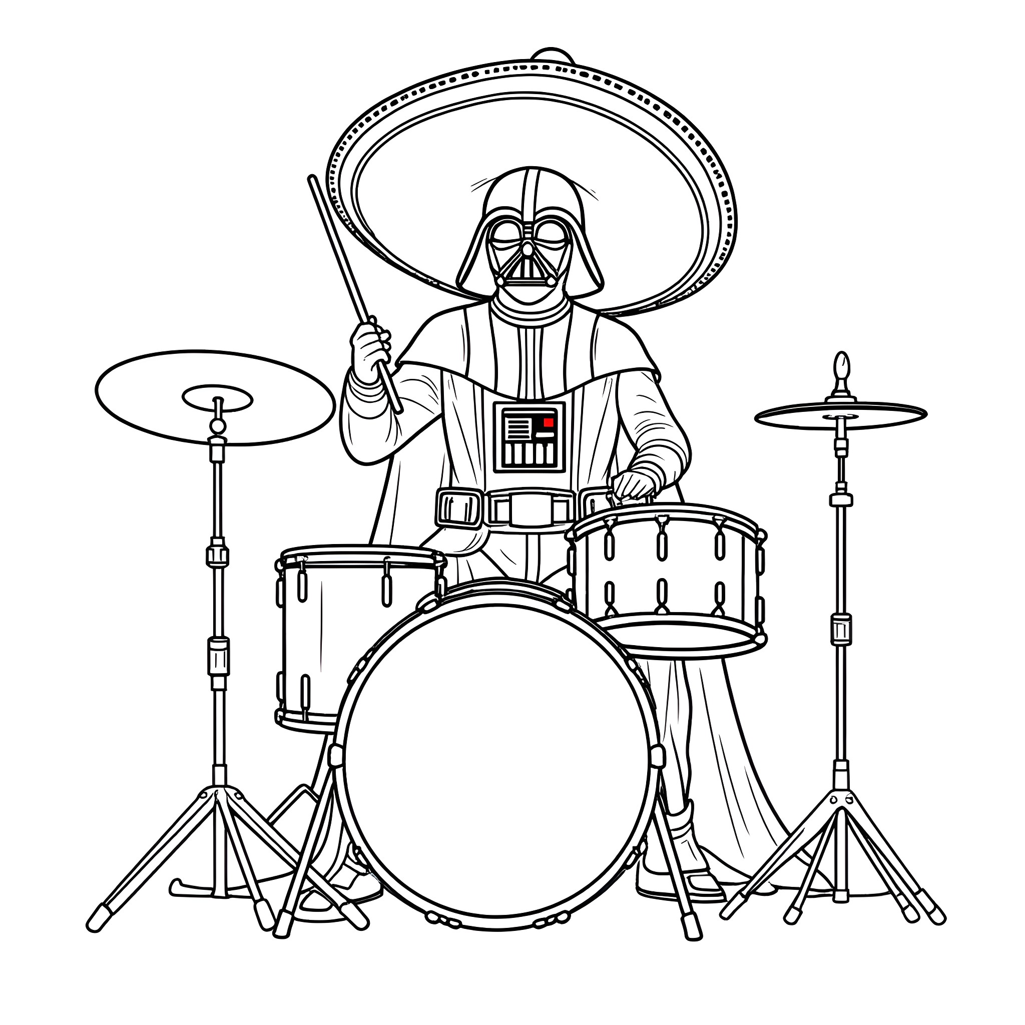 Best Darth Vader Coloring Pages (Free Printable PDF)