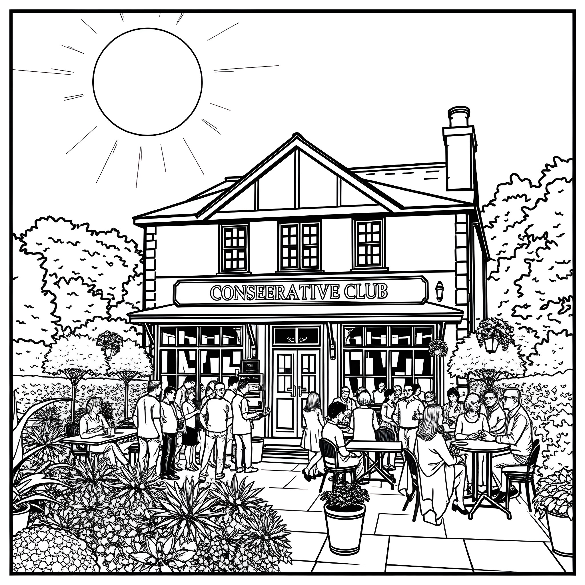 Best Club Coloring Pages (Free Printable PDF)