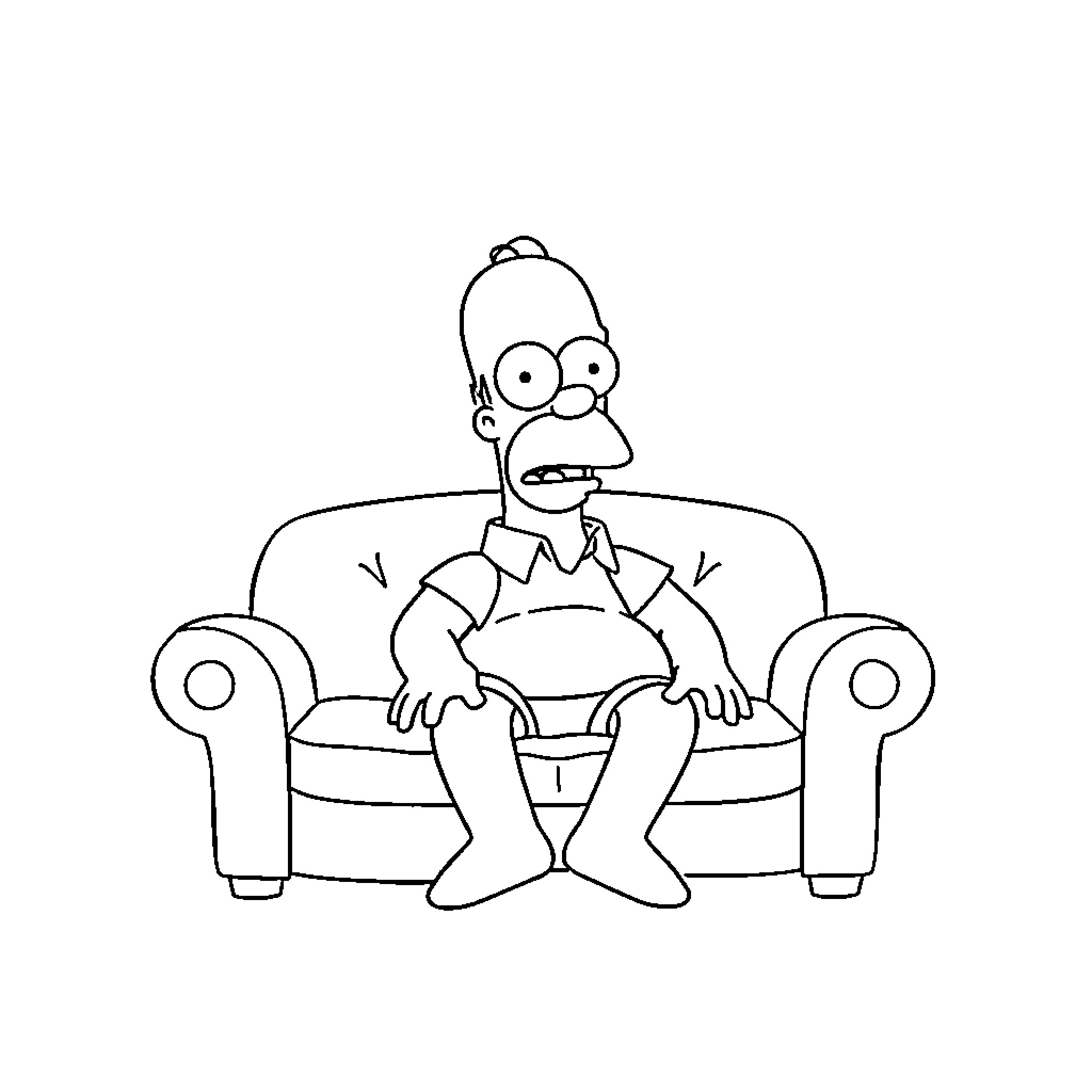 Best Homer Coloring Pages (Free Printable PDF)