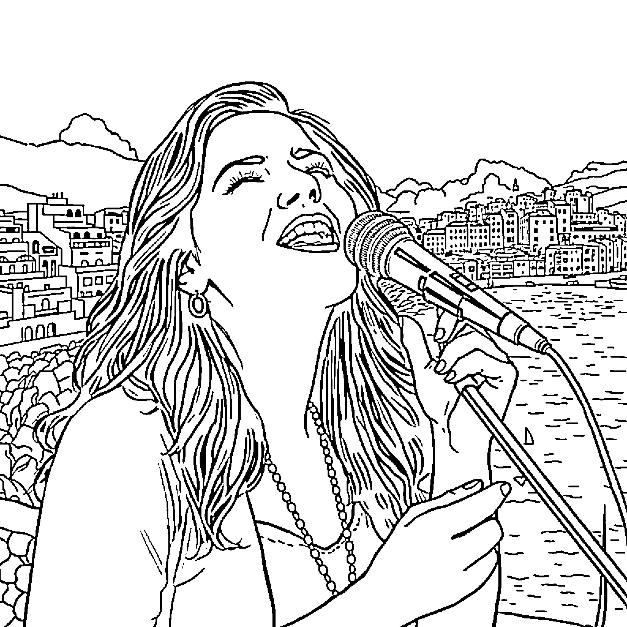 Best Laura Pausini Coloring Pages (Free Printable PDF)