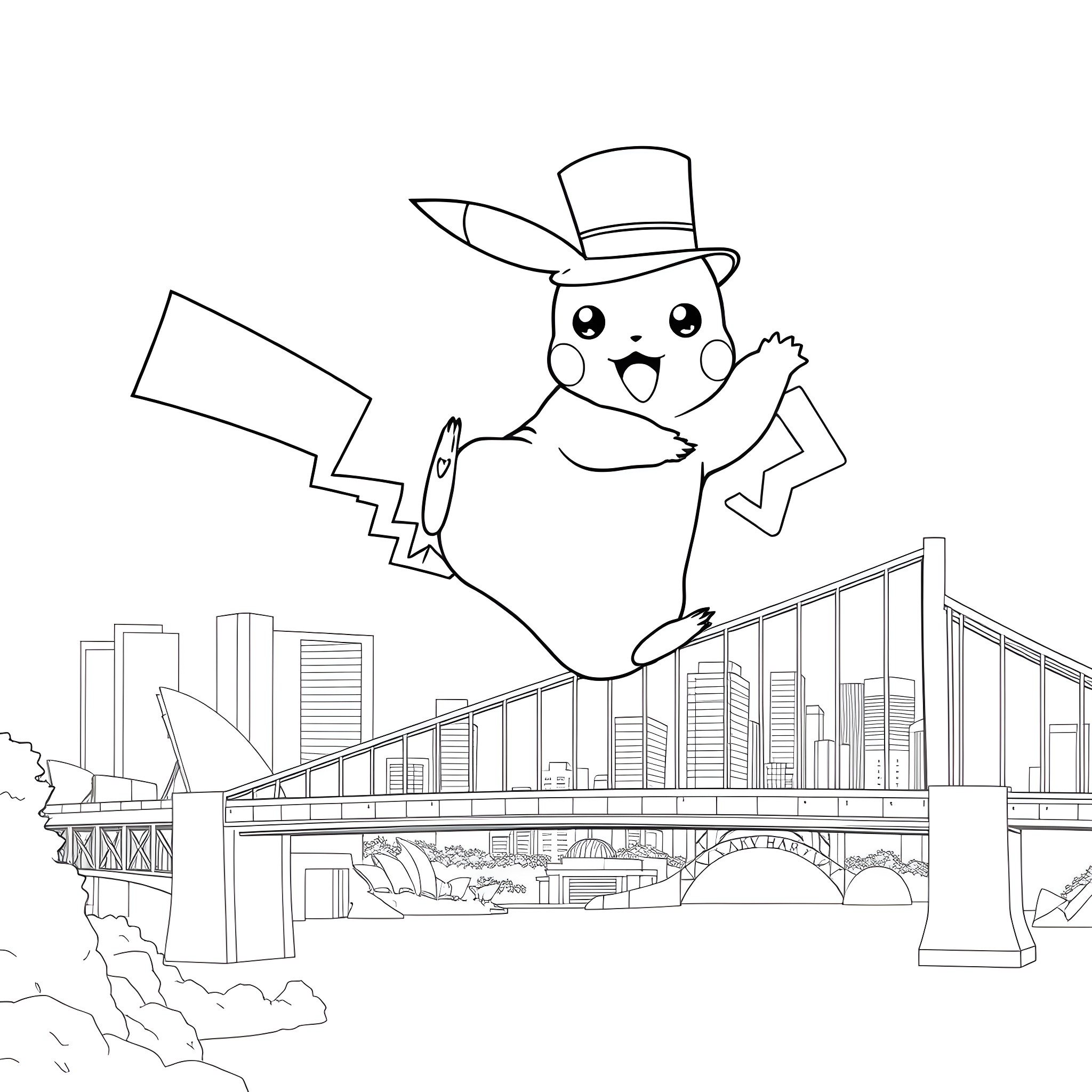 1310 Best Pikachu Coloring Pages (Free Printable PDFs)