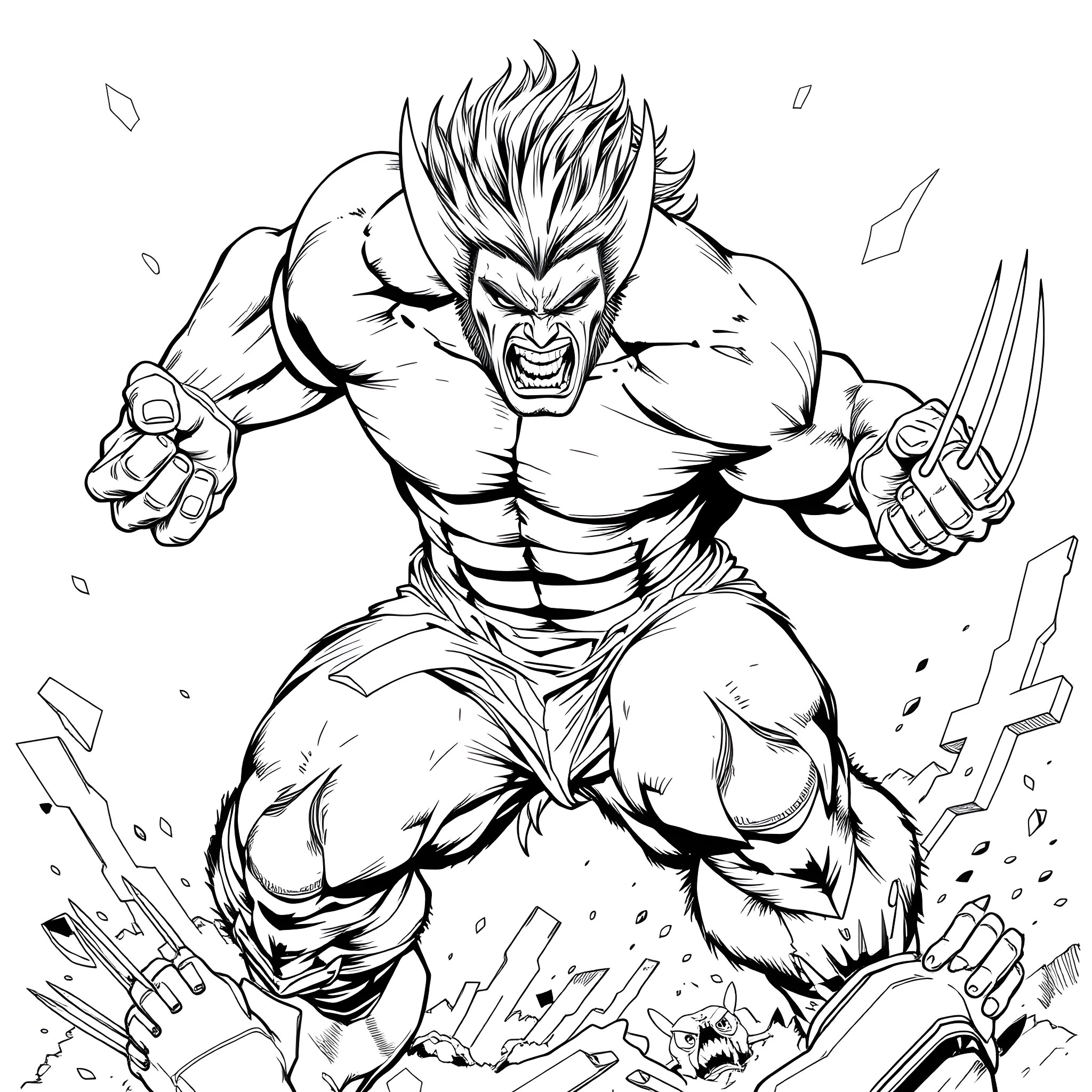 69 Best Hulk Coloring Pages (Free Printable PDFs)
