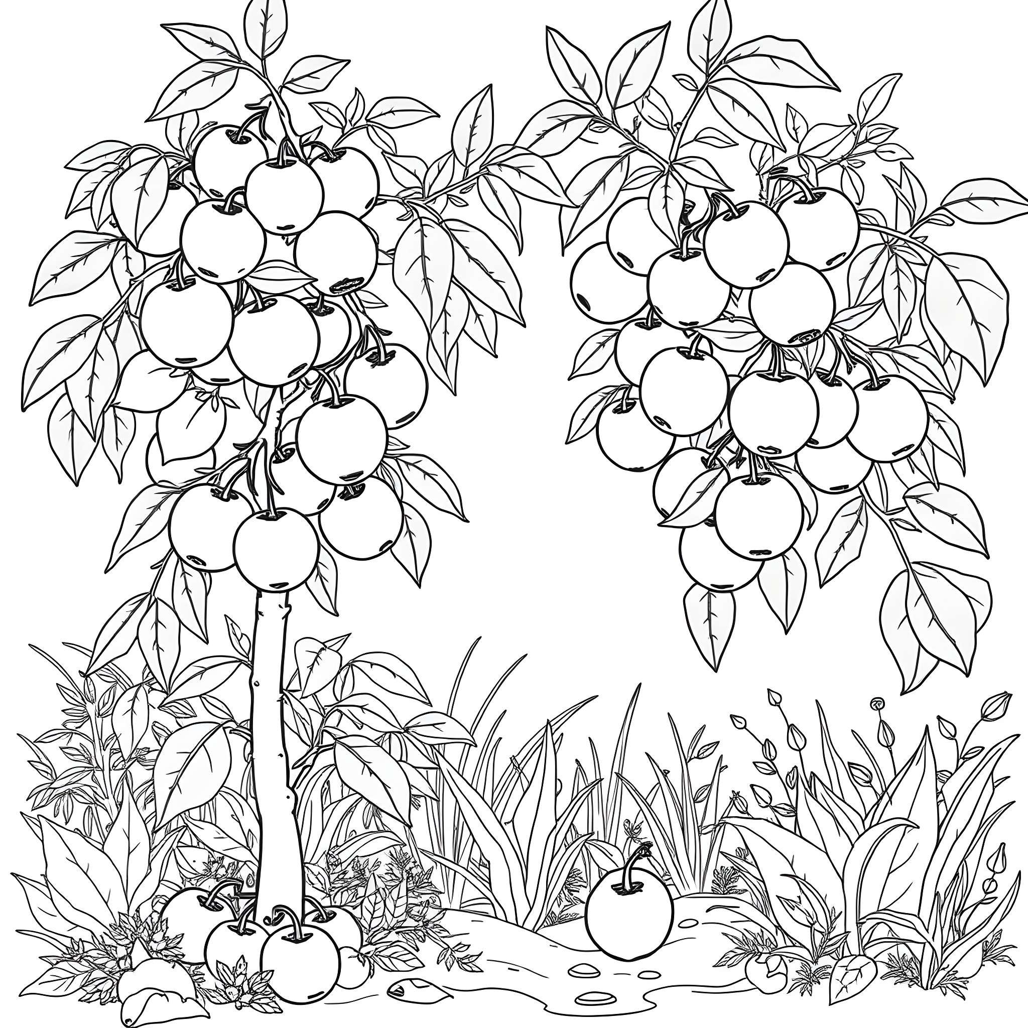 Best Fruit Coloring Pages (Free Printable PDF)