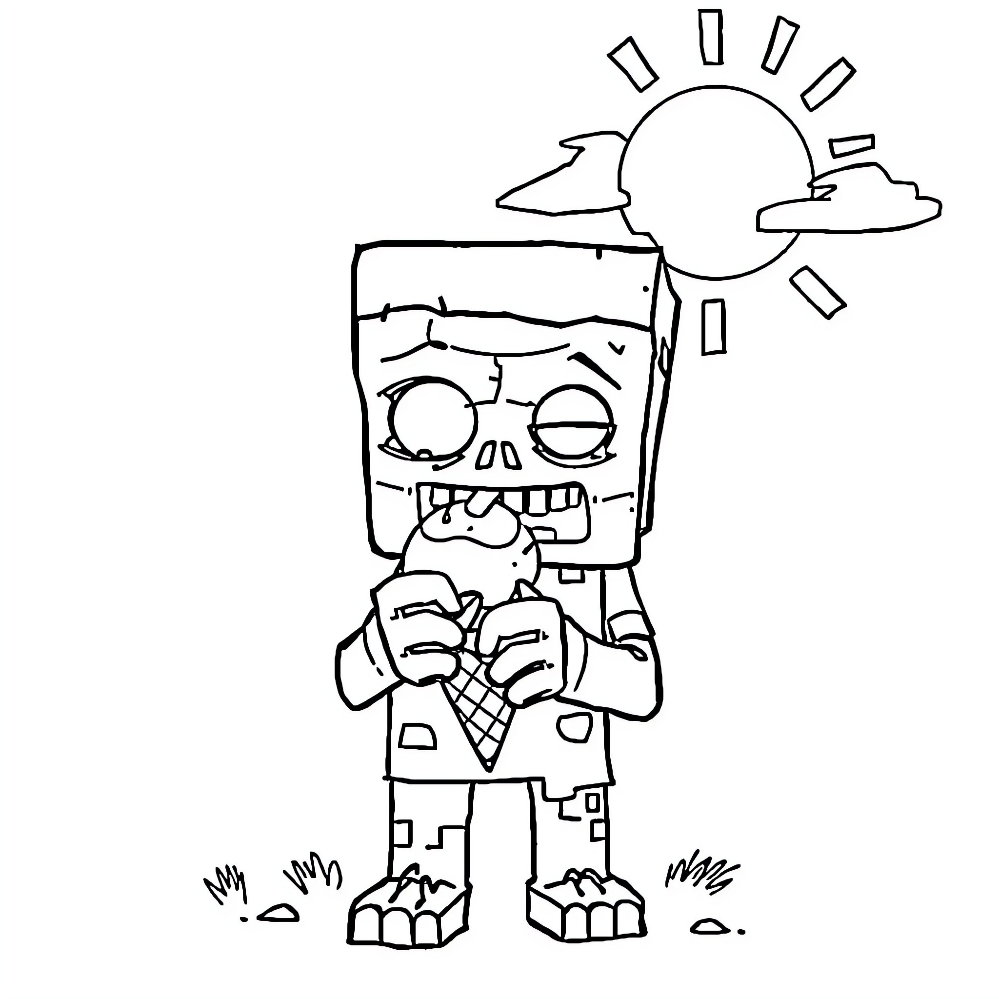 Best Zombie Coloring Pages (Free Printable PDF)