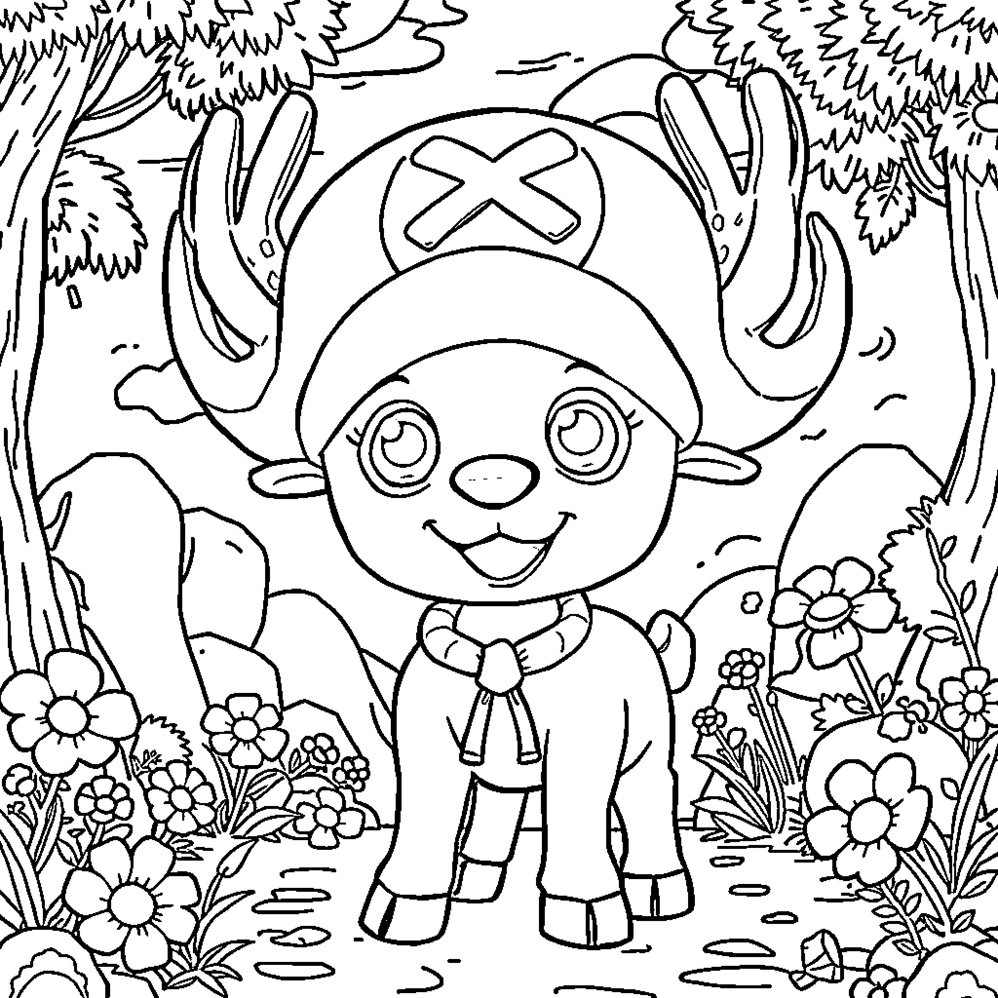 Best Tony Tony Chopper Coloring Pages (Free Printable PDF)