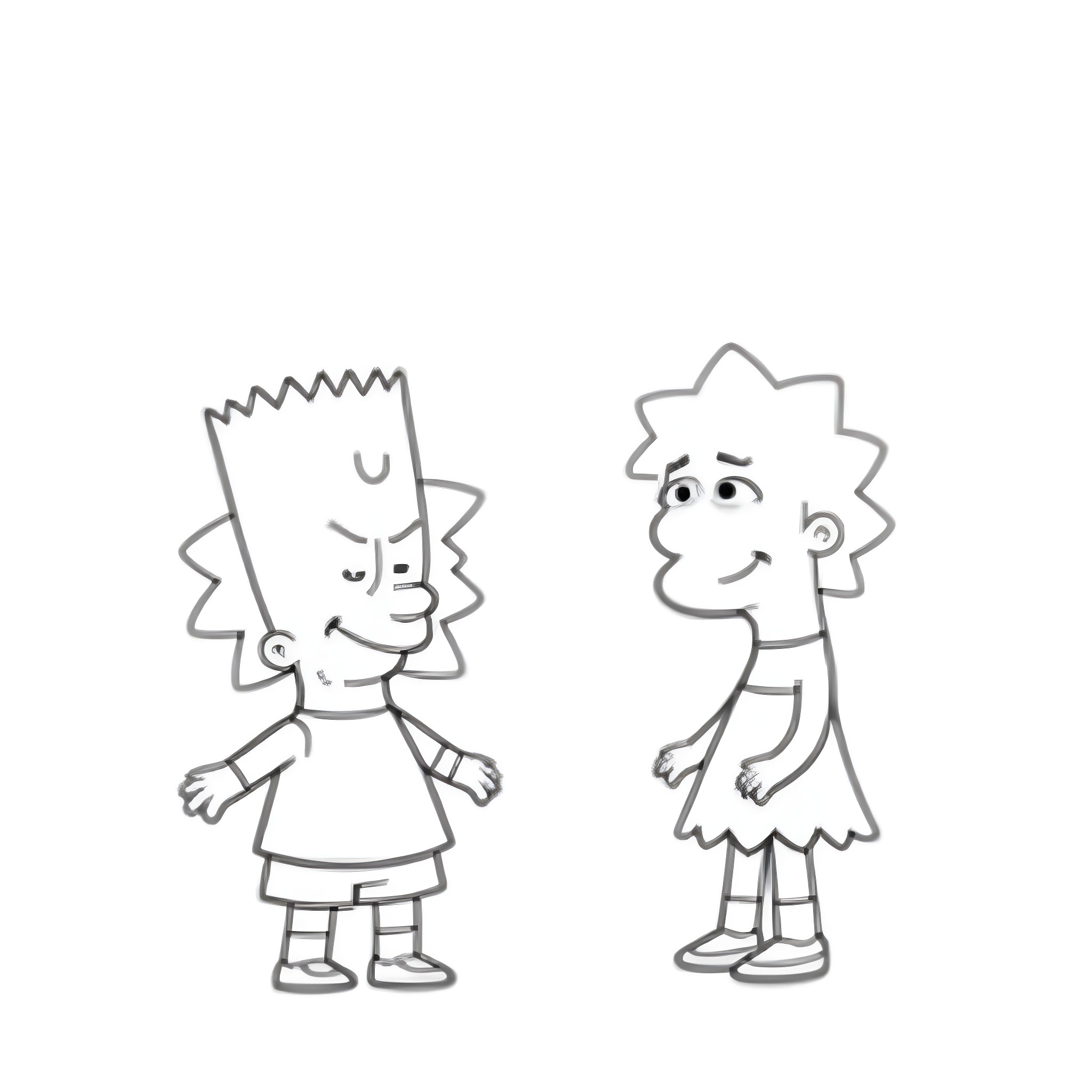 116 Best Bart Simpson Coloring Pages (Free Printable PDFs)