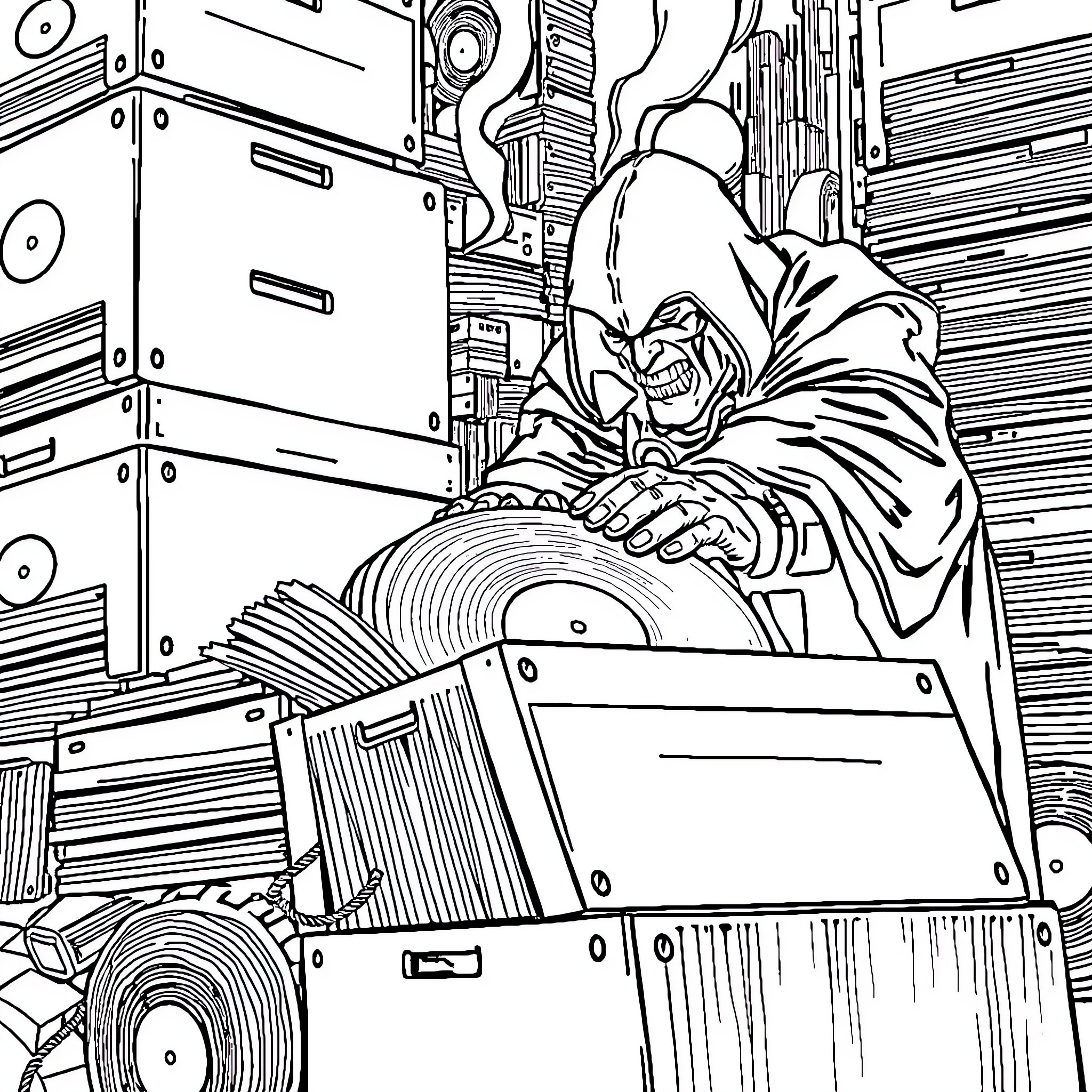 Best Dr. Doom Coloring Pages (Free Printable PDF)