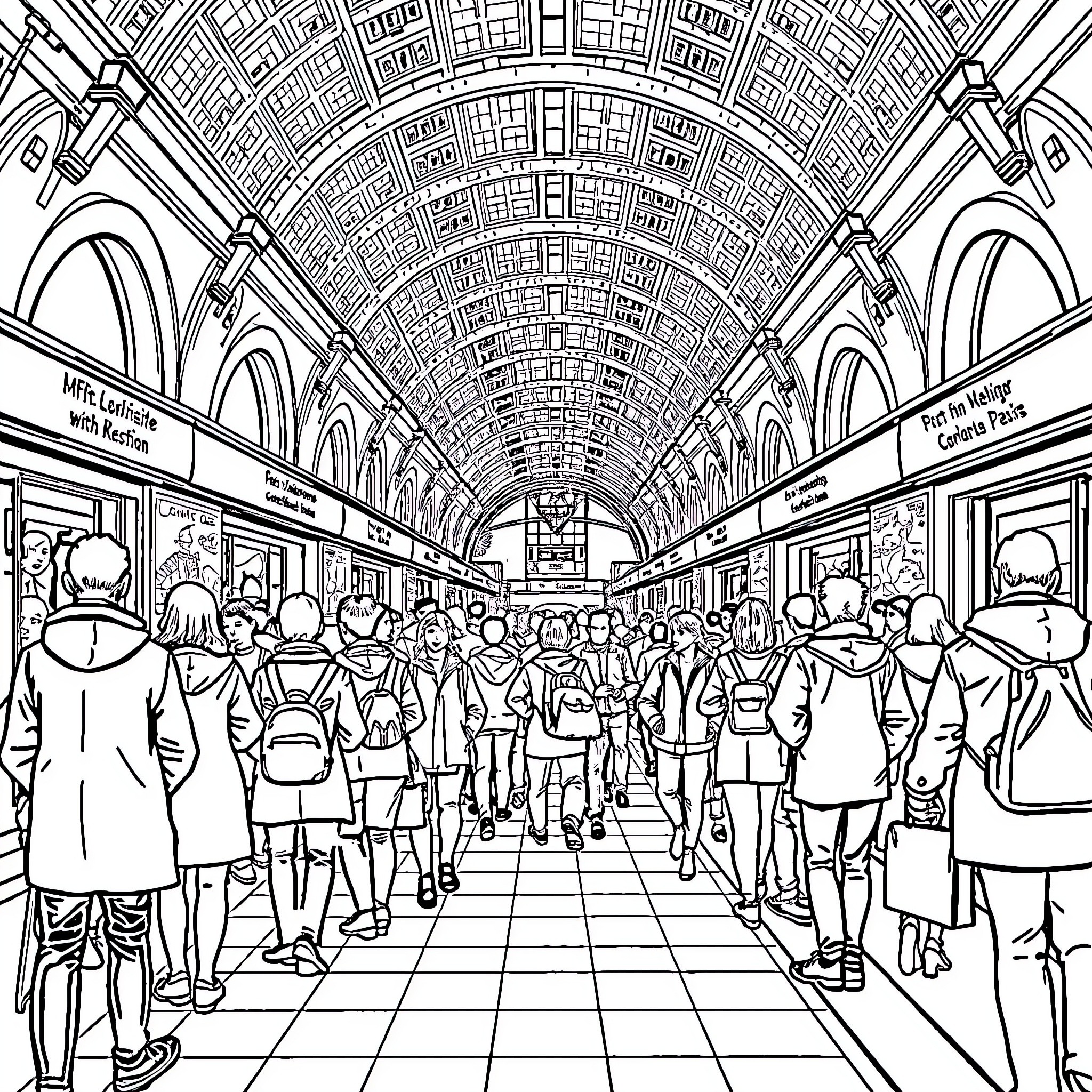 12 Best Metro Coloring Pages (Free Printable PDFs)