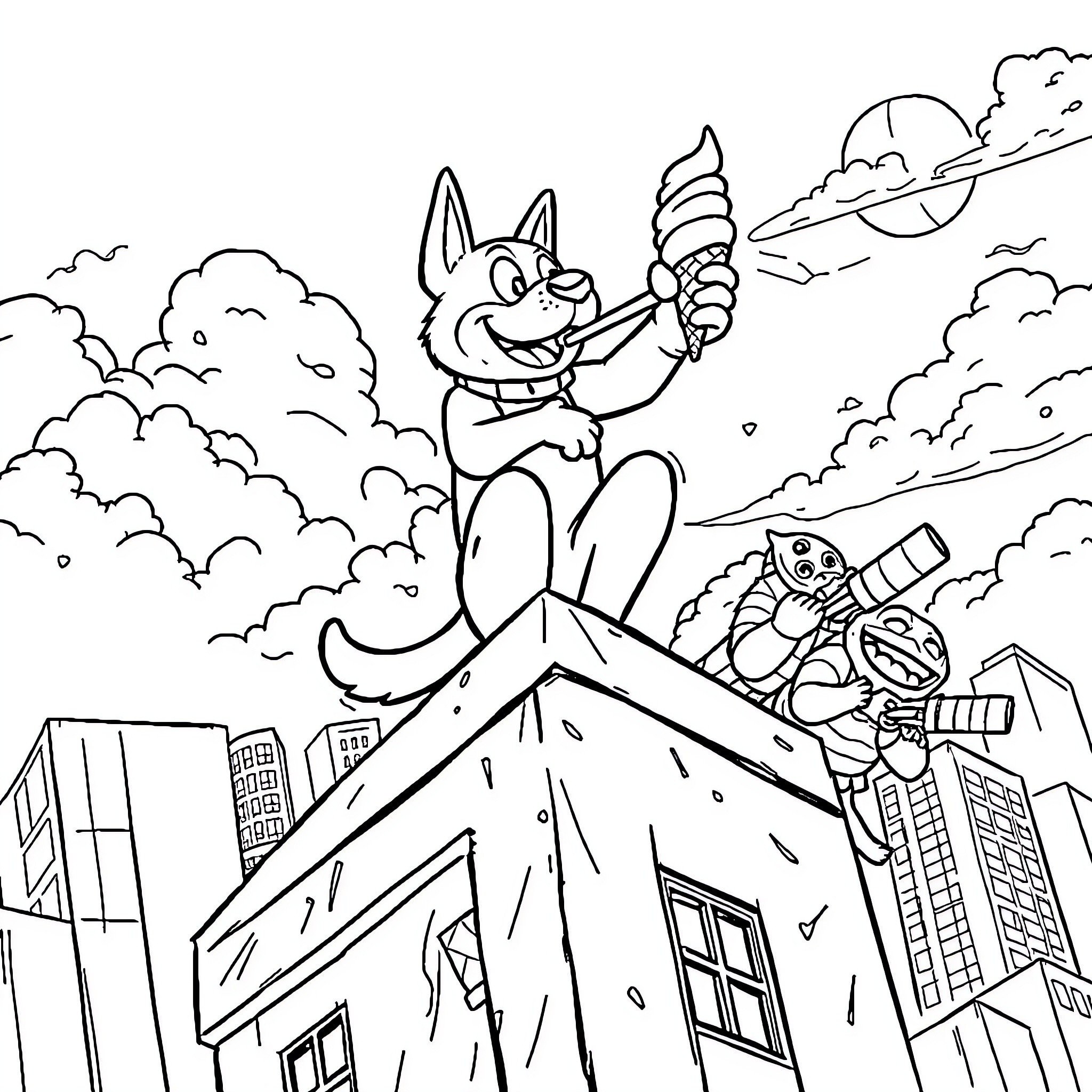 Best Dogman Coloring Pages (Free Printable PDF)